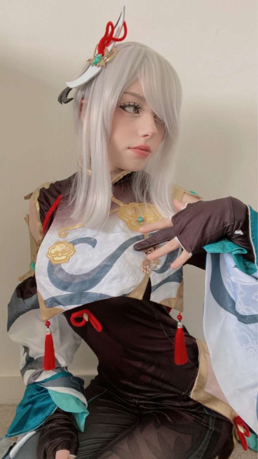 Shenhe Cosplay Genshin Impact | HoYoLAB