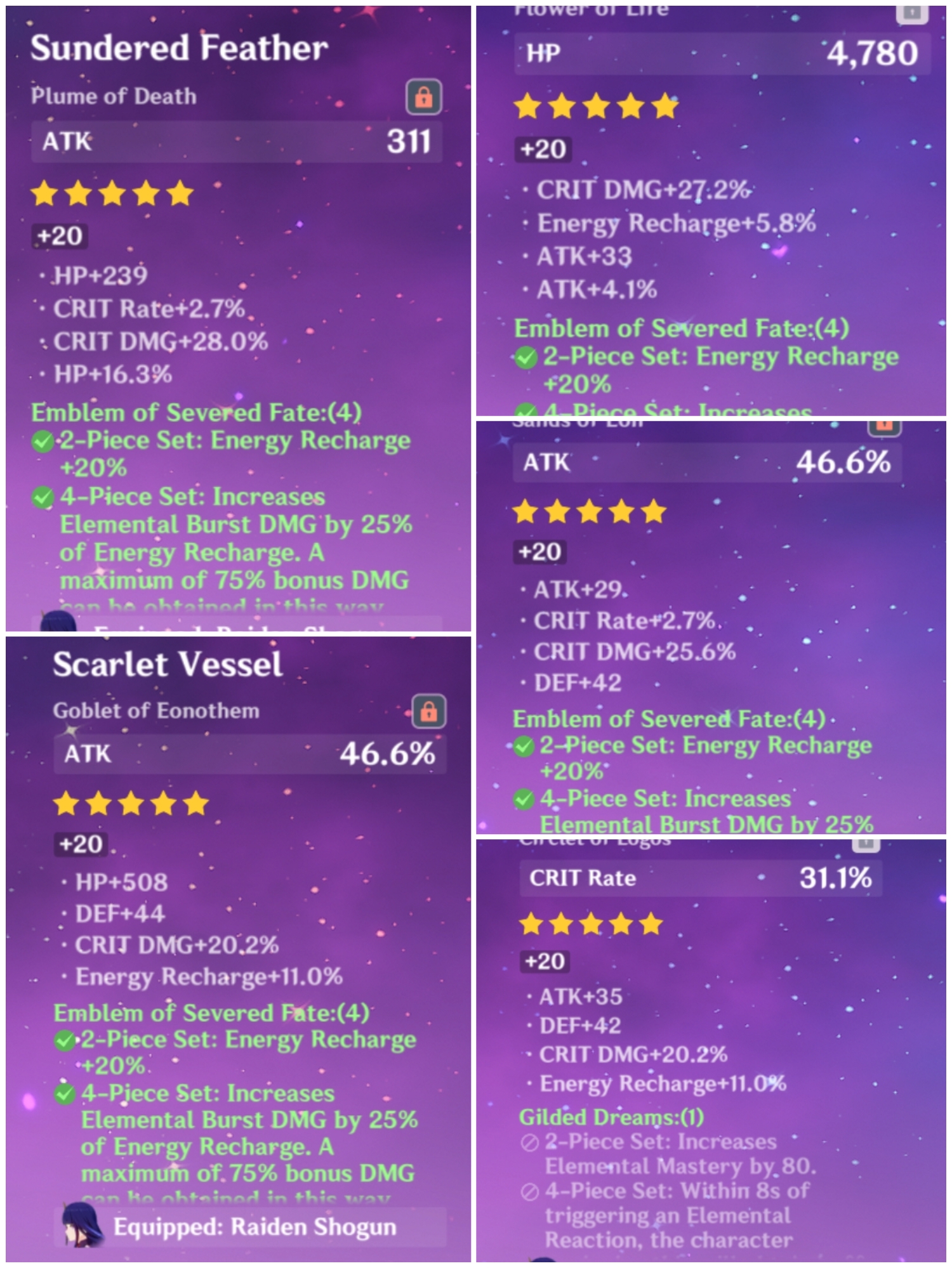 Some good sh"t for raiden Genshin Impact | HoYoLAB