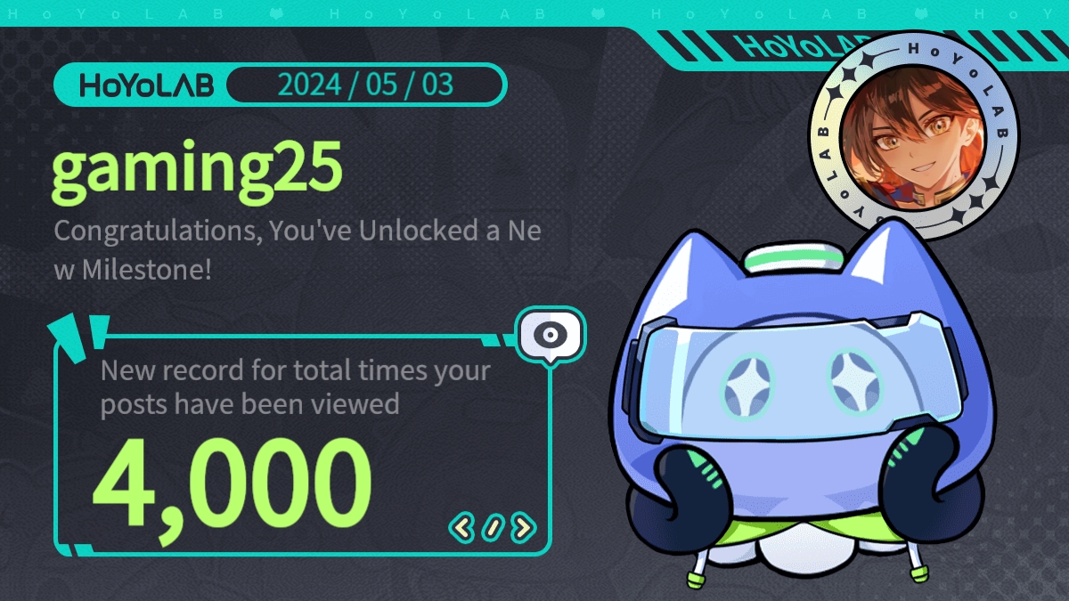 Moving Foward !!! | HoYoLAB