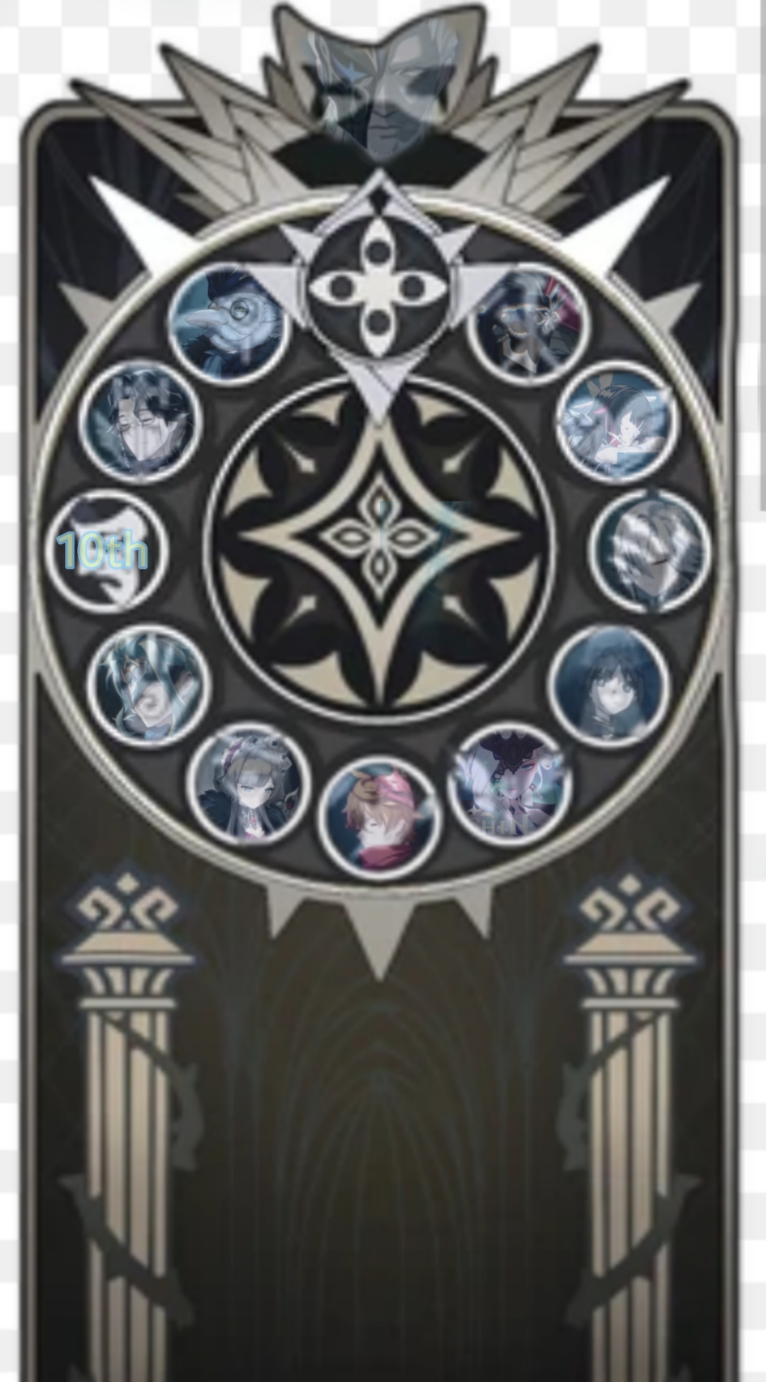 My theory about the harbingers constellations/symbols Genshin Impact ...
