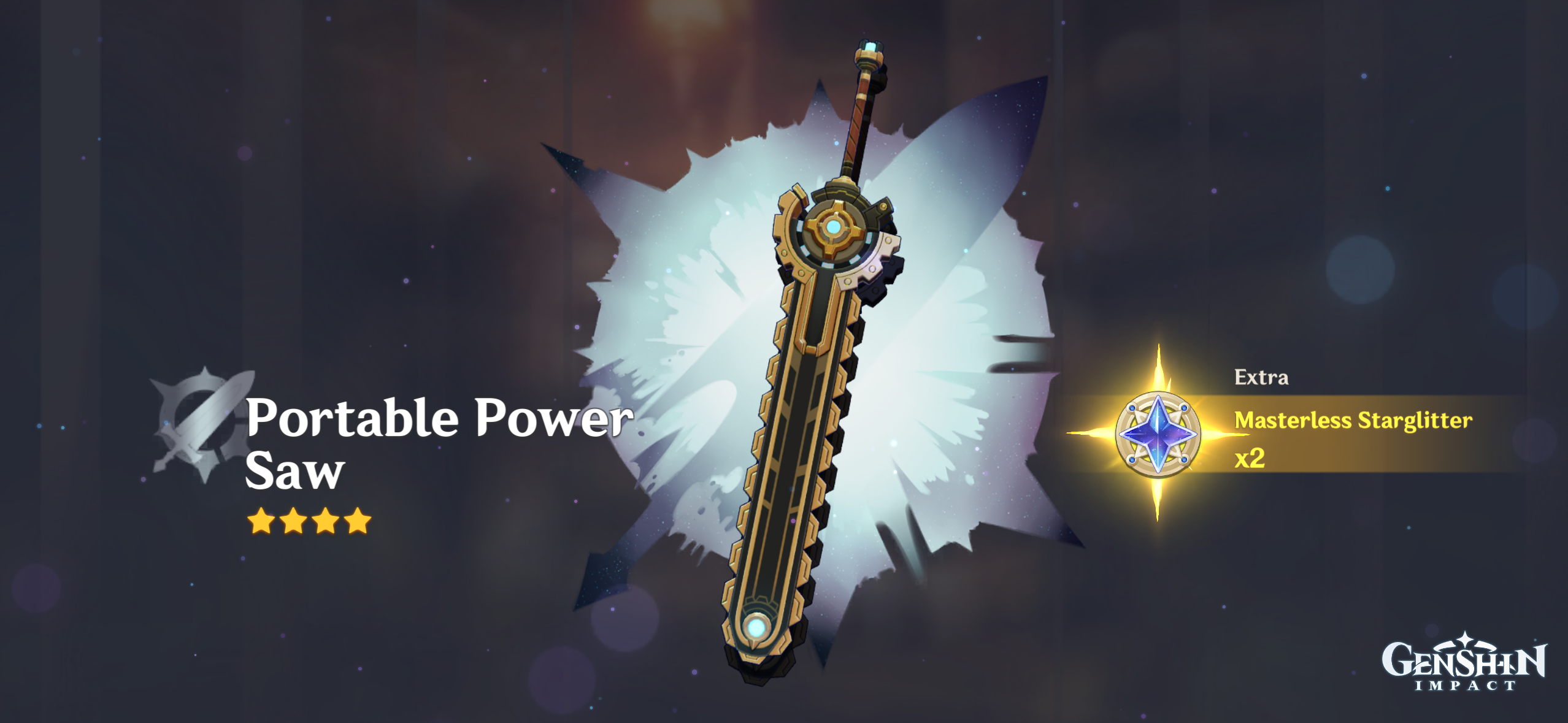 Portable Power Saw Genshin Impact | HoYoLAB