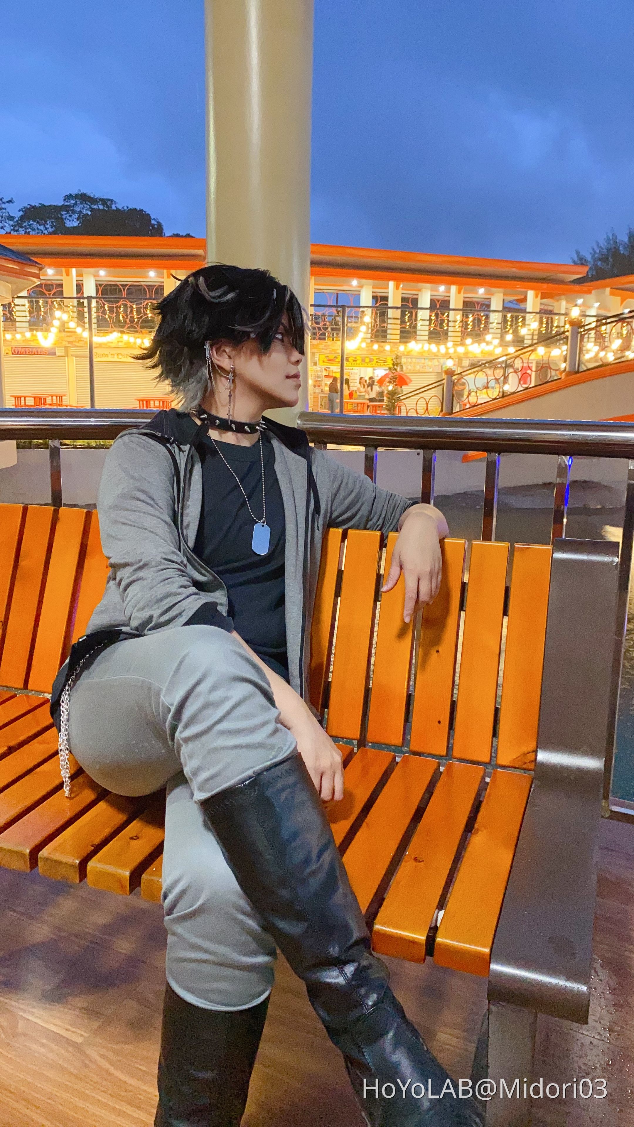 City Night life - Wriothesley casual cosplay Genshin Impact | HoYoLAB