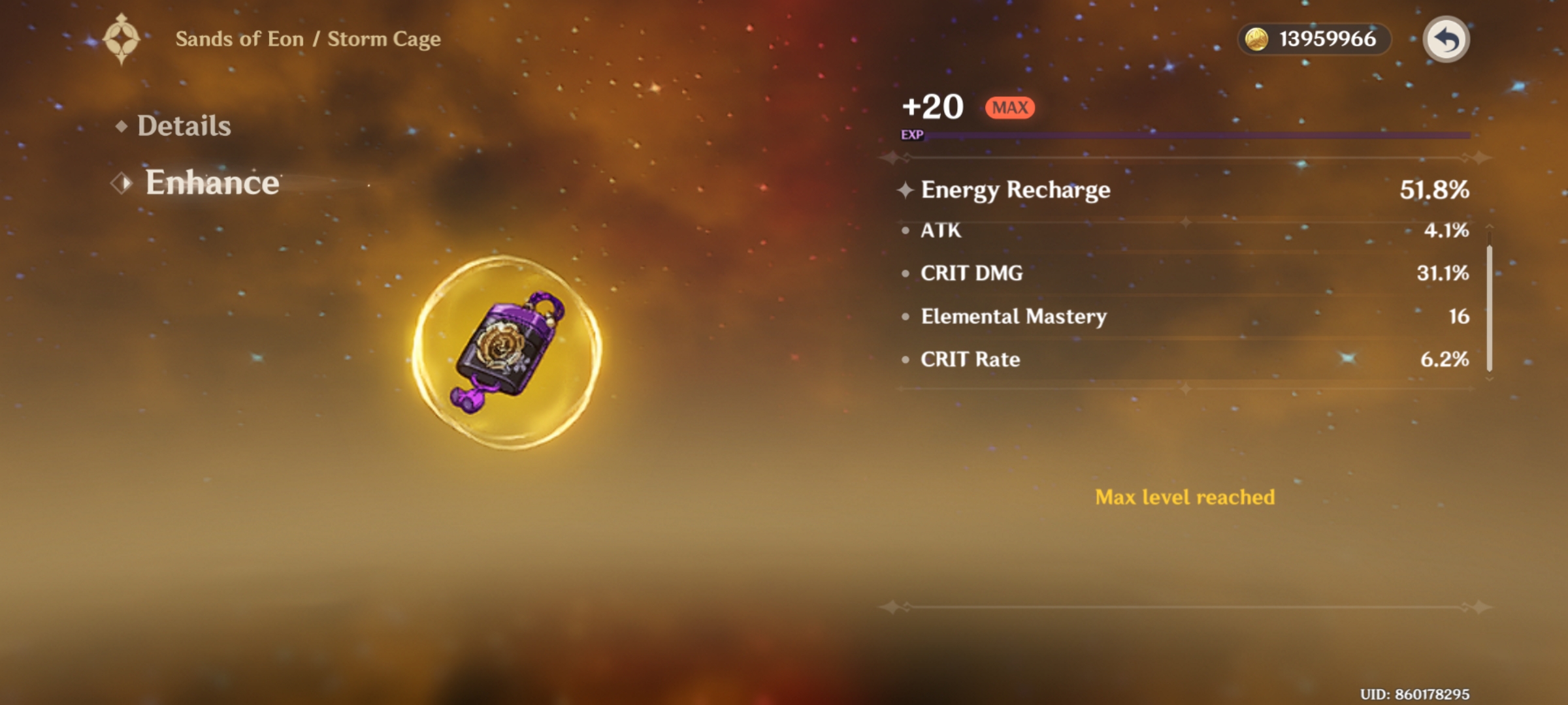 My Raiden's best artifact Genshin Impact | HoYoLAB