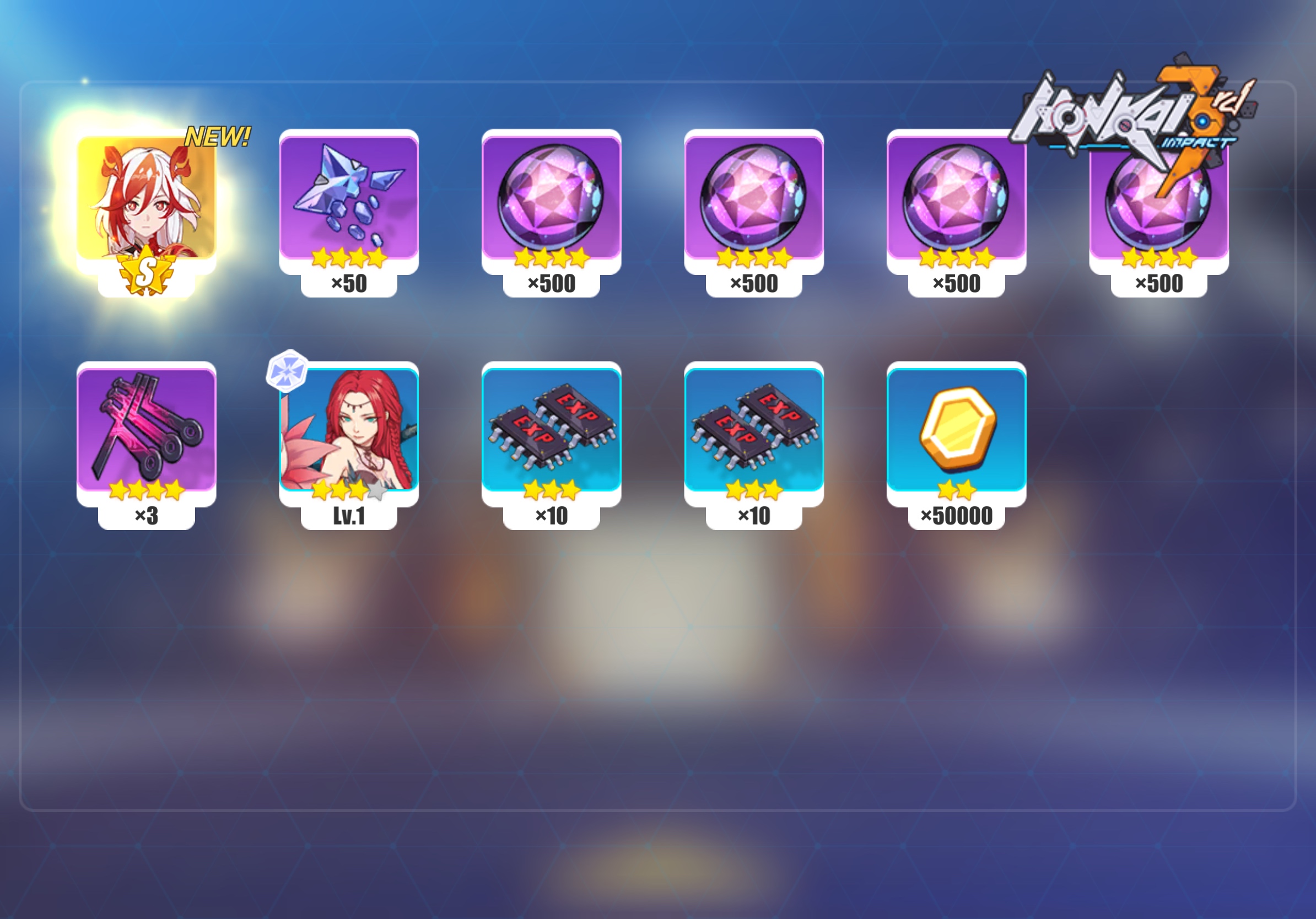 FIRST TEN PULL Honkai Impact 3rd | HoYoLAB
