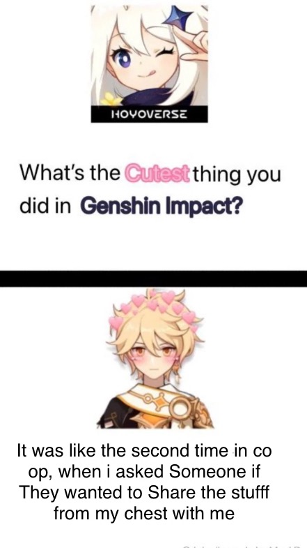 Heh… Yeah dont ask haha Genshin Impact | HoYoLAB