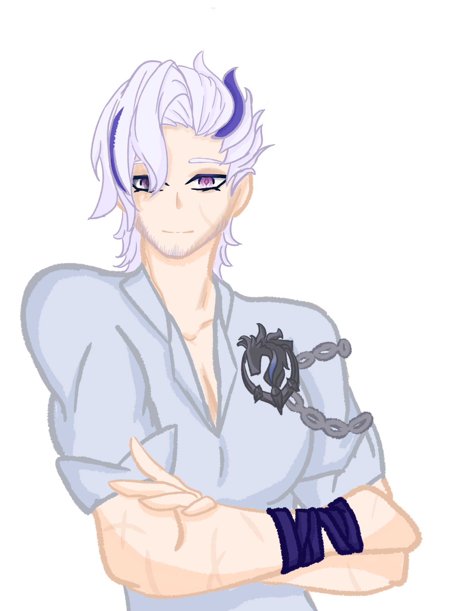 what if... wriothesley and Neuvillette swapped roles Genshin Impact ...