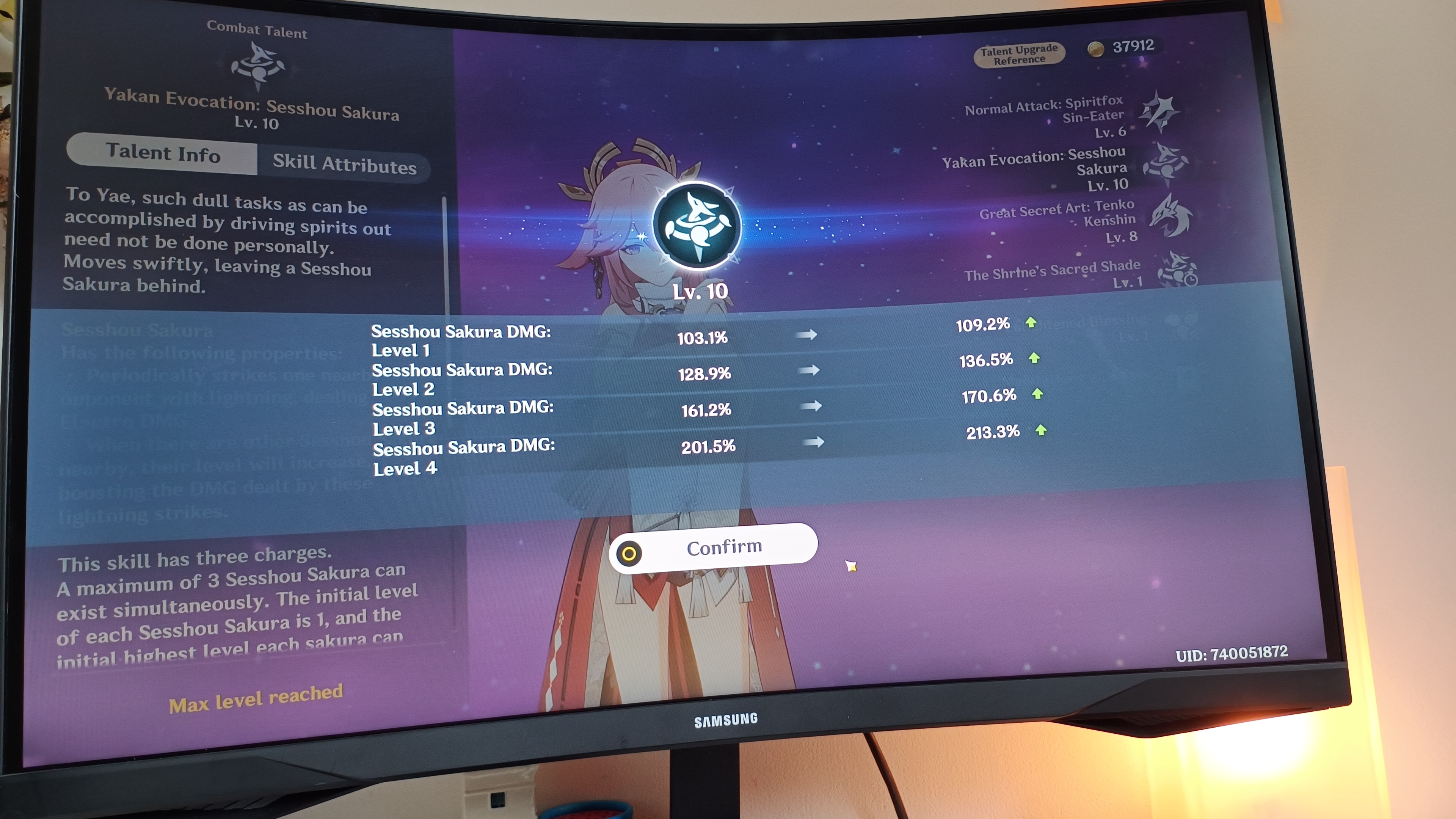 crownd my Miko finaly today Genshin Impact | HoYoLAB