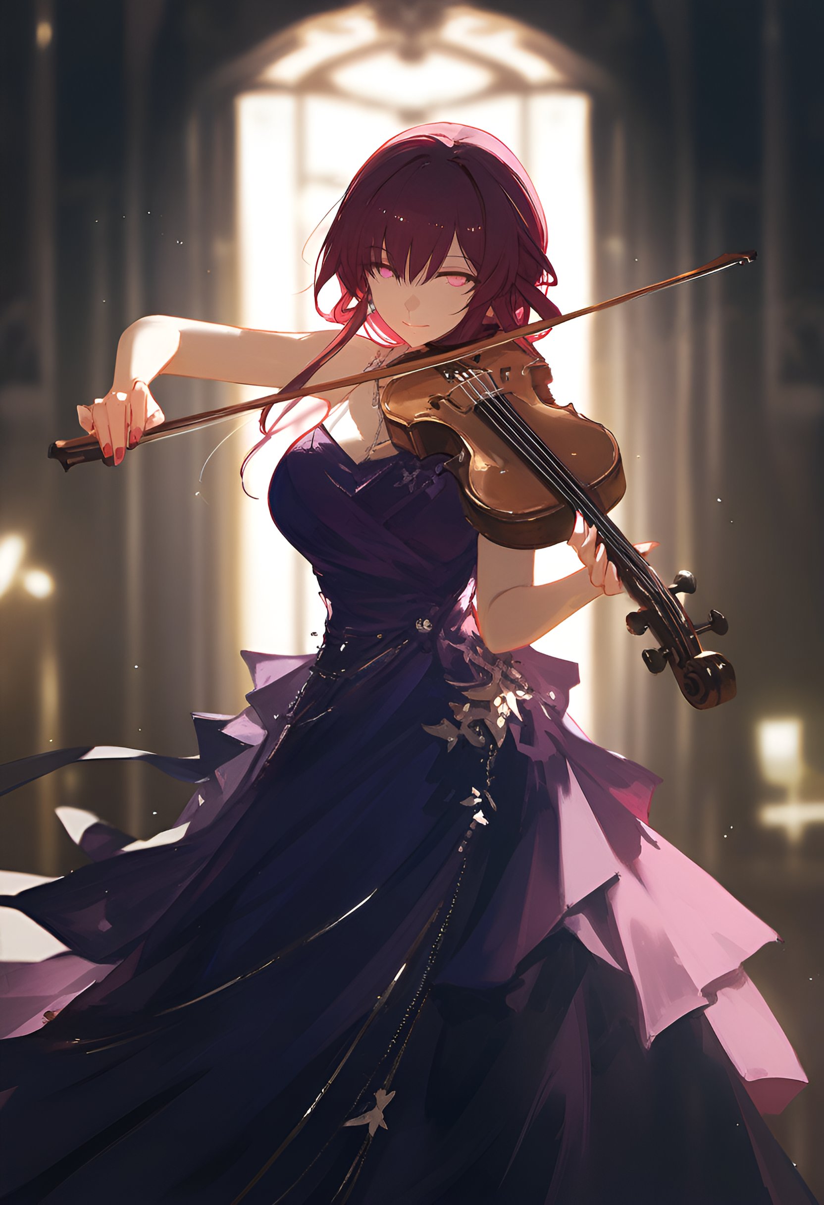 Beautiful violins Kafka 🎶🎶 𖠫day22 Honkai: Star Rail | HoYoLAB