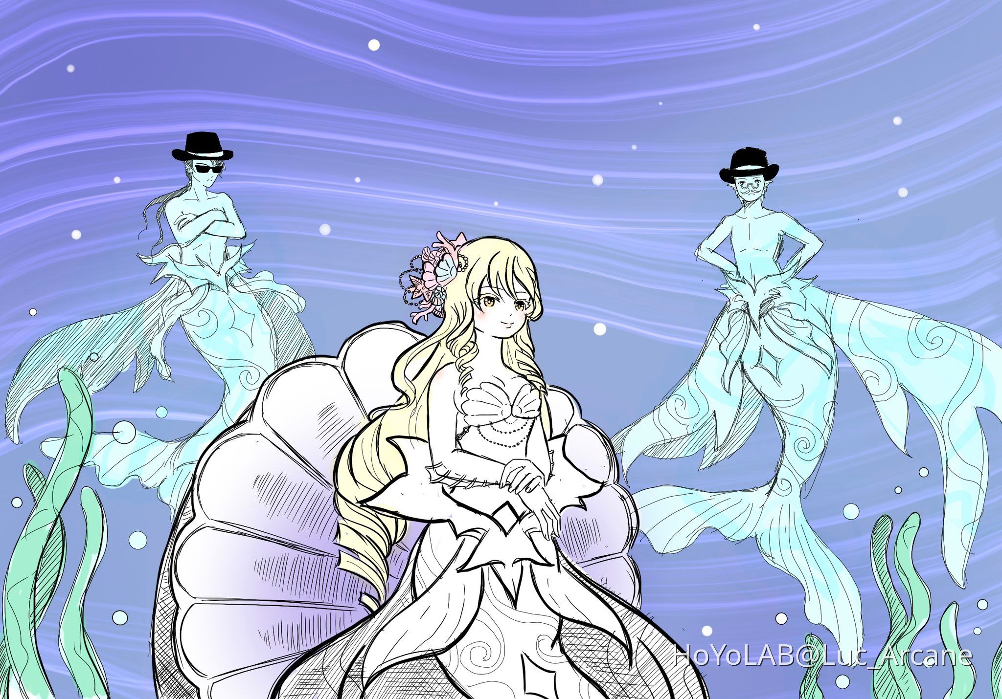 Mermay day 4:Navia and day 5: Silver and Melus Genshin Impact | HoYoLAB