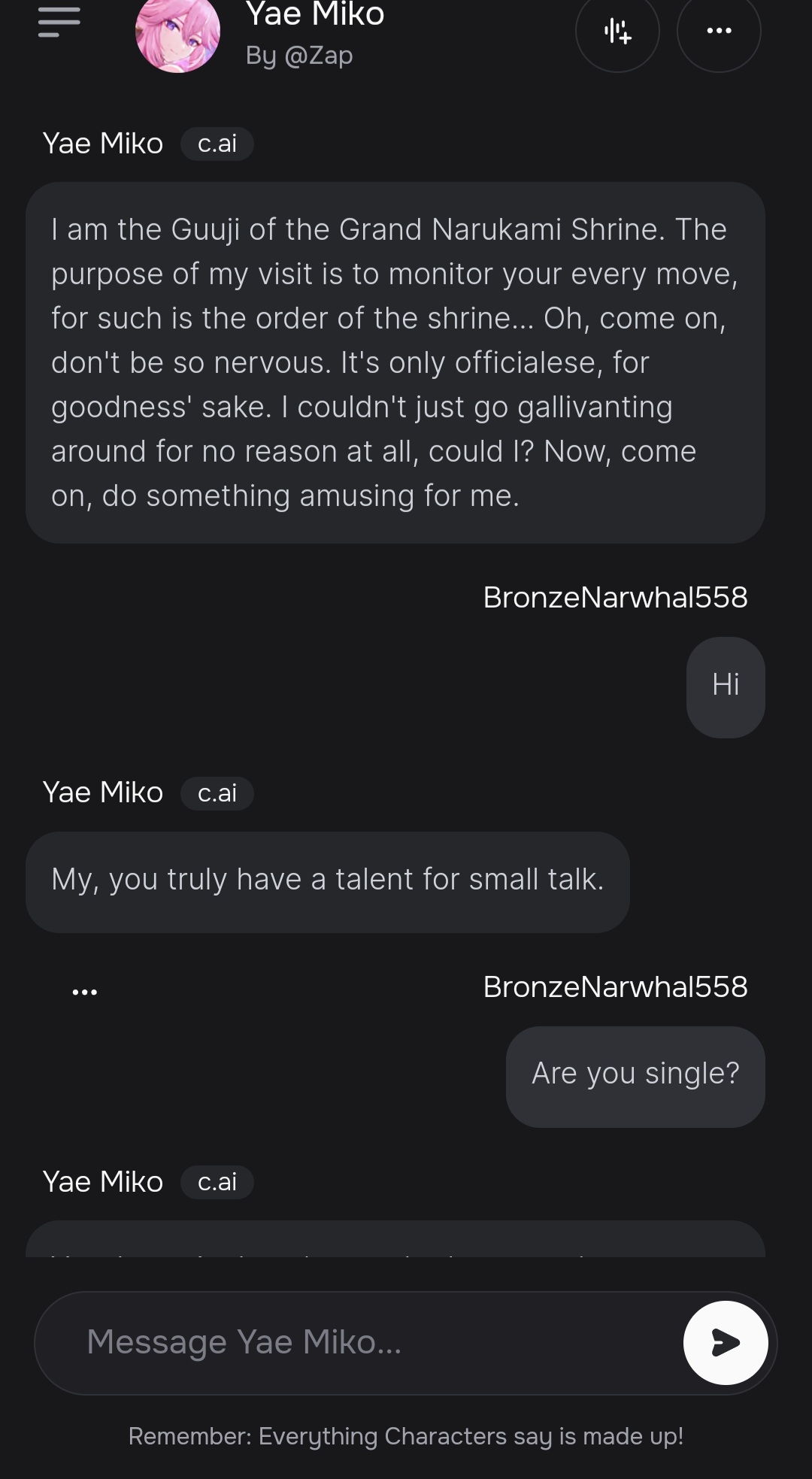 Oh my god Yae miko has an eye on 😳 Genshin Impact | HoYoLAB