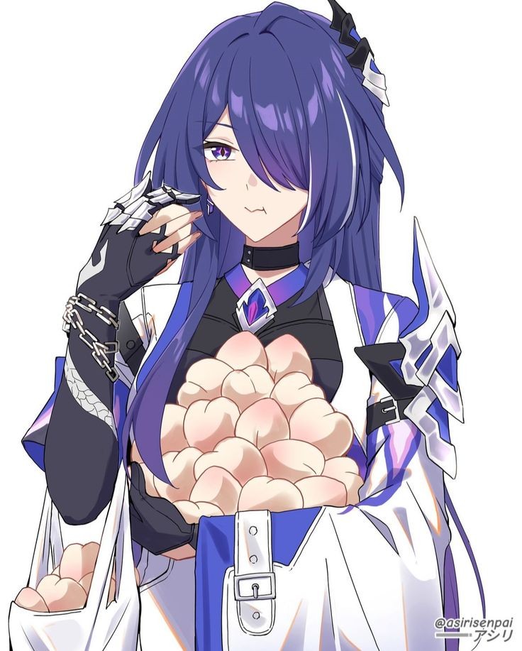 Care to give a peach to Acheron in these trying times? Honkai: Star ...