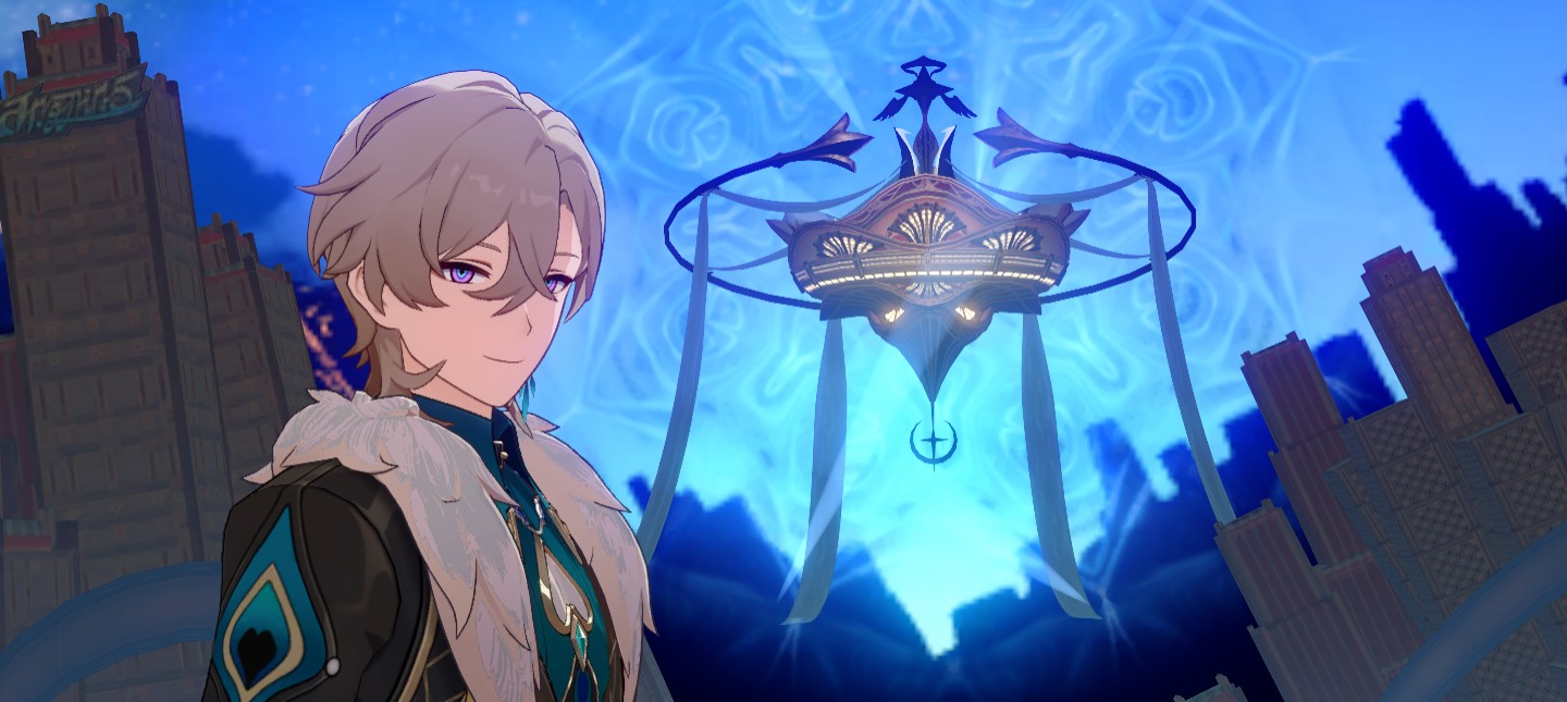 Just for the badge but...hmm doesn't that look like a bird..😅🤣 Honkai ...