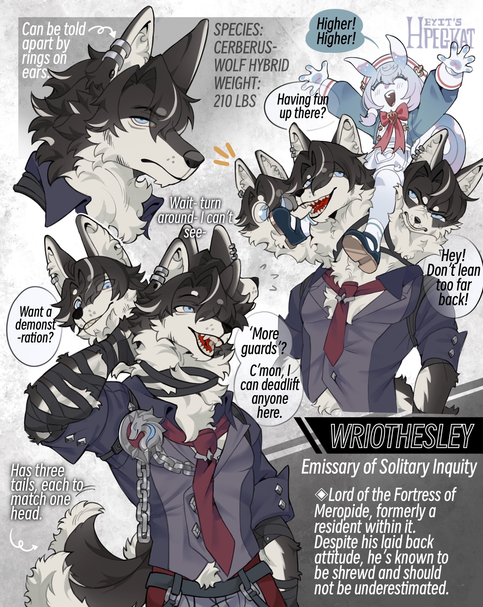 Cerberus-Wriothesley’s Character Sheet⛓️ Genshin Impact | HoYoLAB