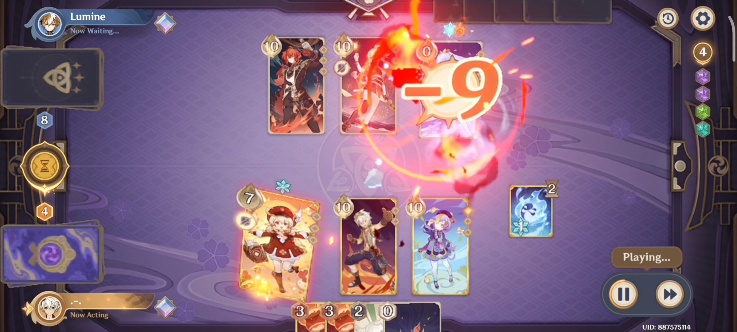 TCG Klee one shooting Ayaka and Diluc💀 *poor Yoimiya got defeated by Qiqi's ball Genshin Impact ...