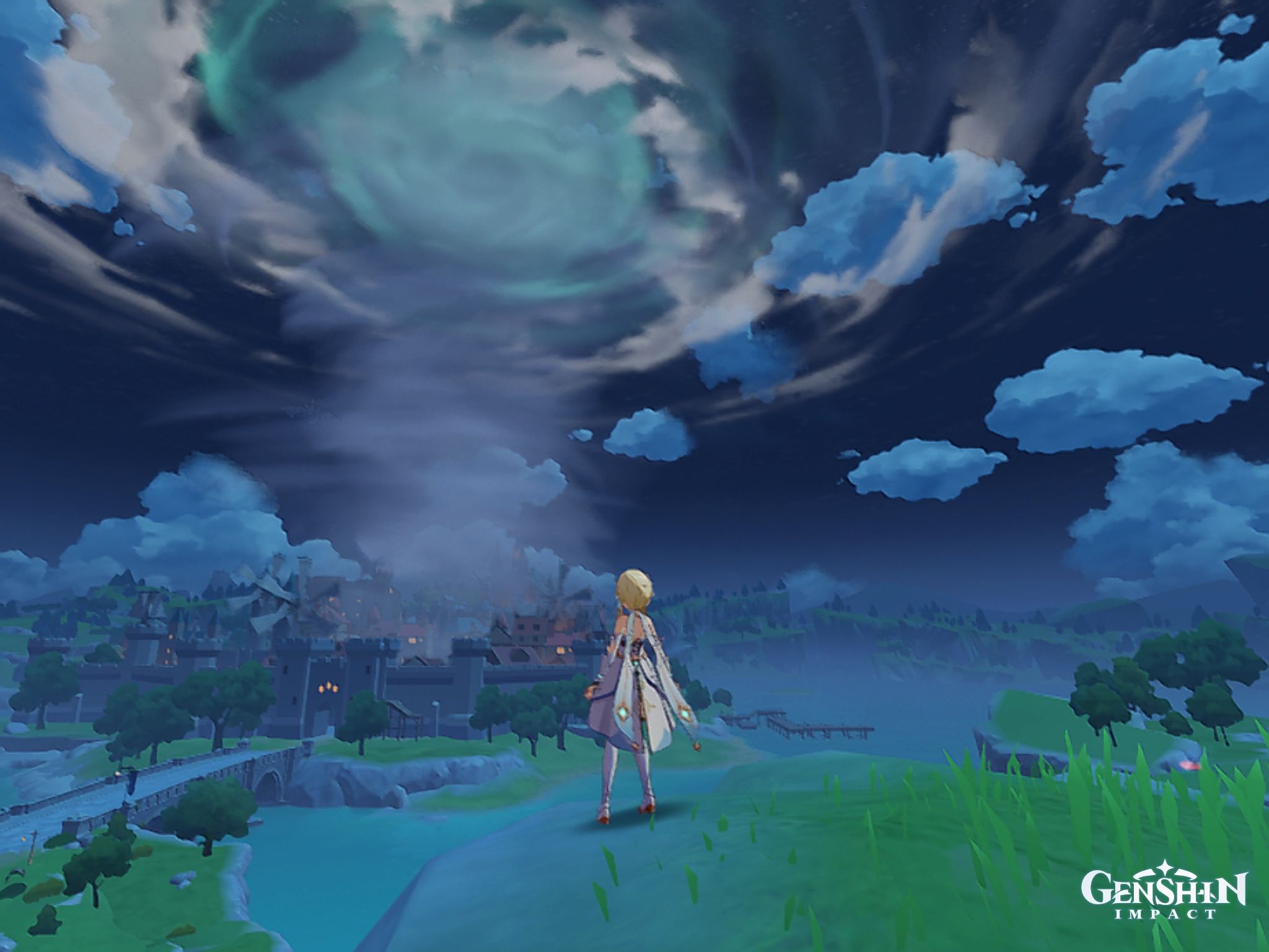 Overlooking Mondstat Genshin Impact | HoYoLAB