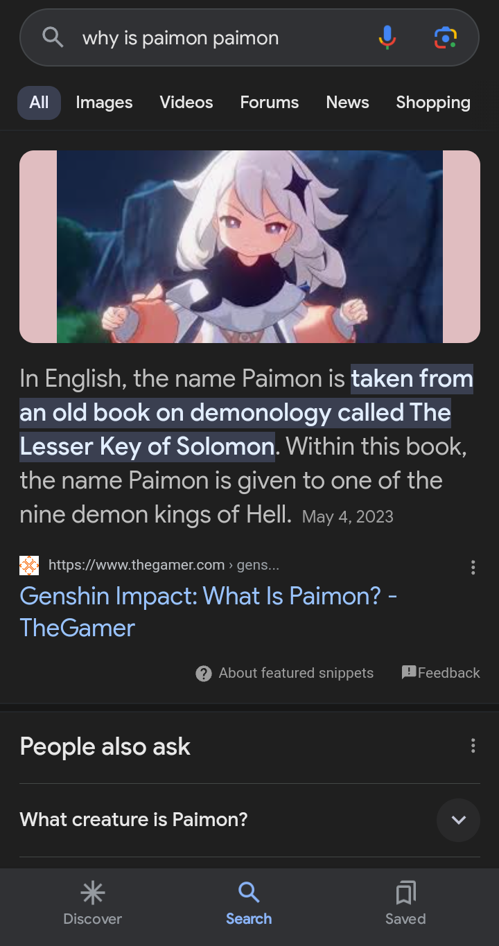 uhhh paimon this you?.... Genshin Impact | HoYoLAB