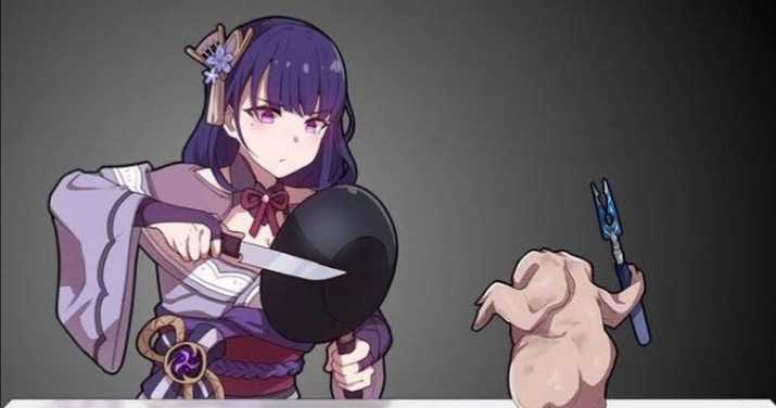 Cooking with Raiden Genshin Impact | HoYoLAB