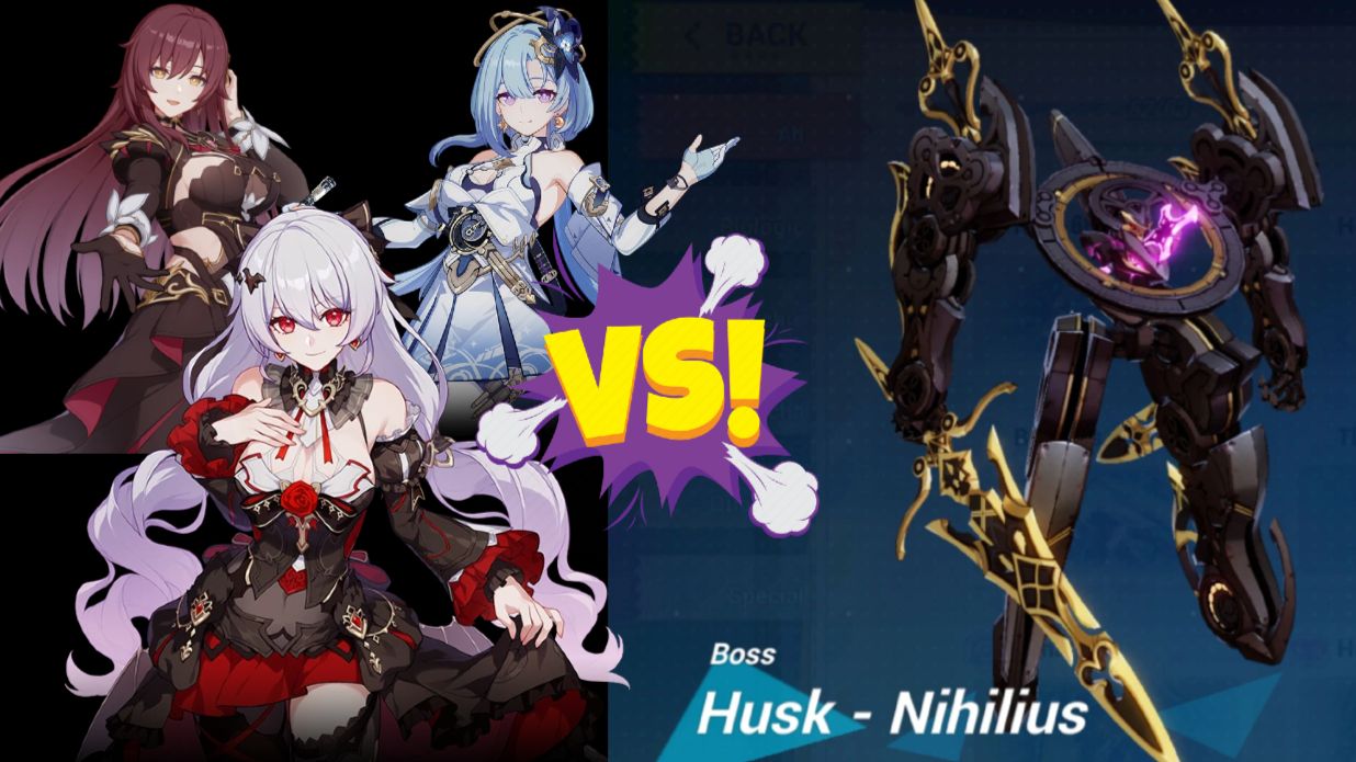 [Honkai Impact 3] Nihilus (hitcount) Counter TYPE EX ABYSS RL | LV (S) GD (SSS) CE (SSS) | 7.4 ...