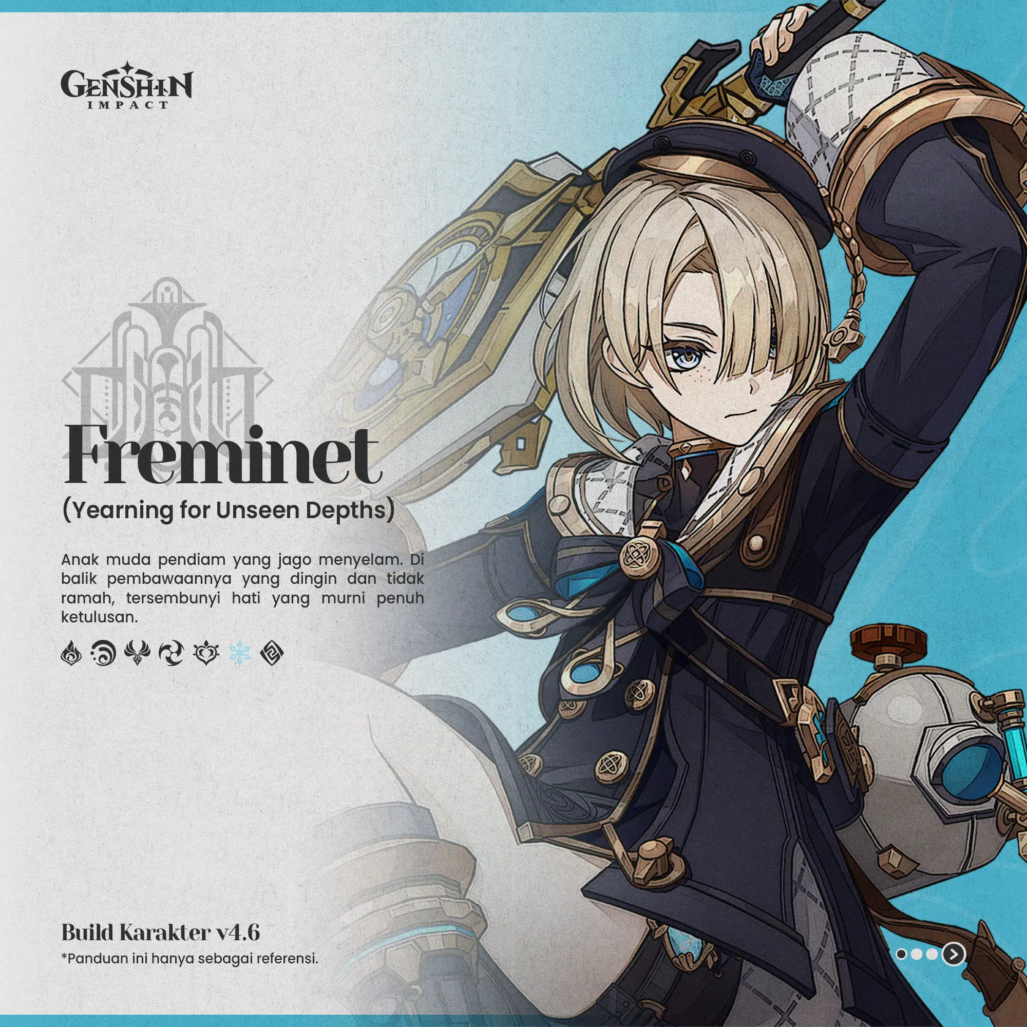 Freminet Build Recommendation Genshin Impact | HoYoLAB