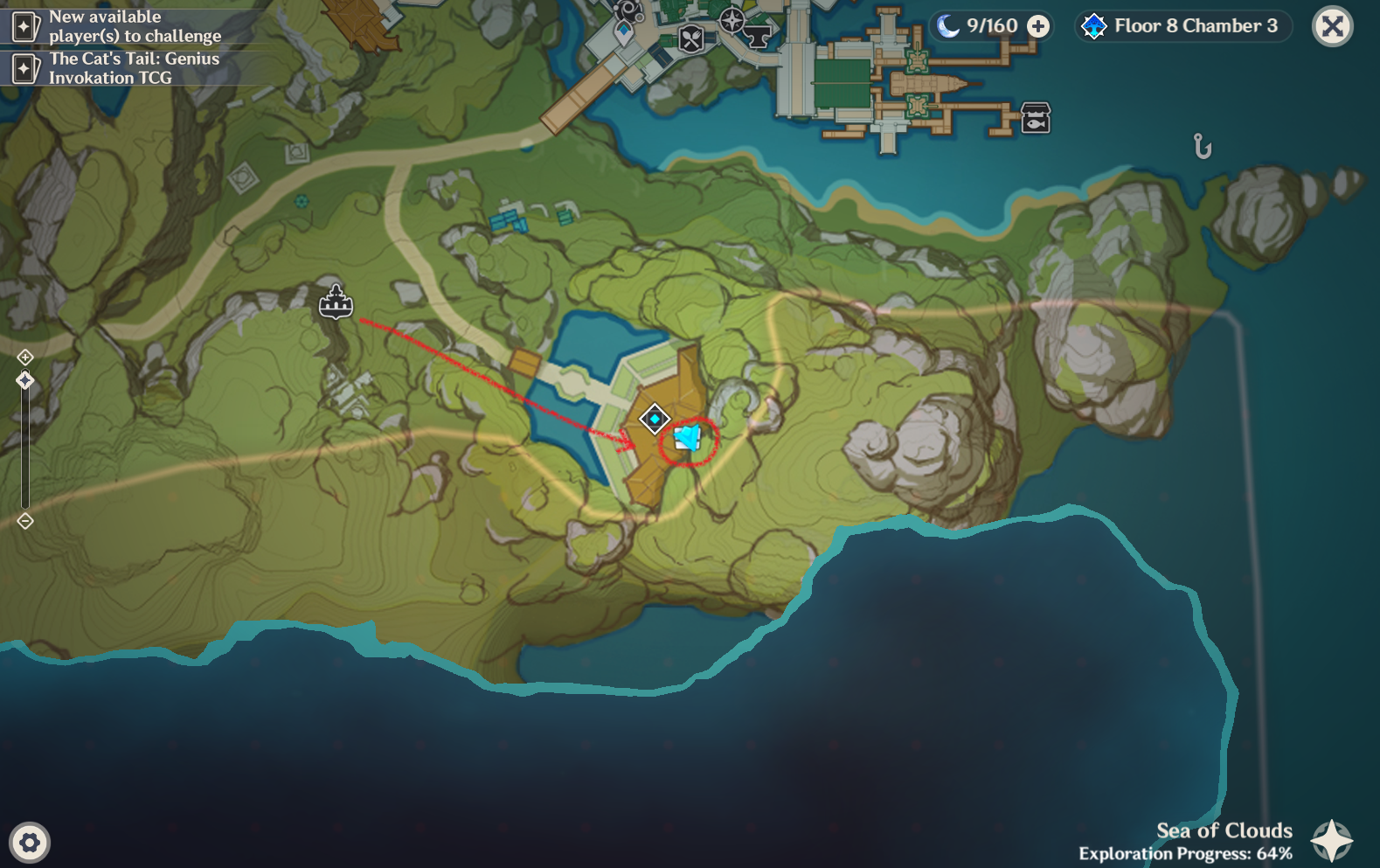 Chests hidden around Childe's boss fight Genshin Impact | HoYoLAB