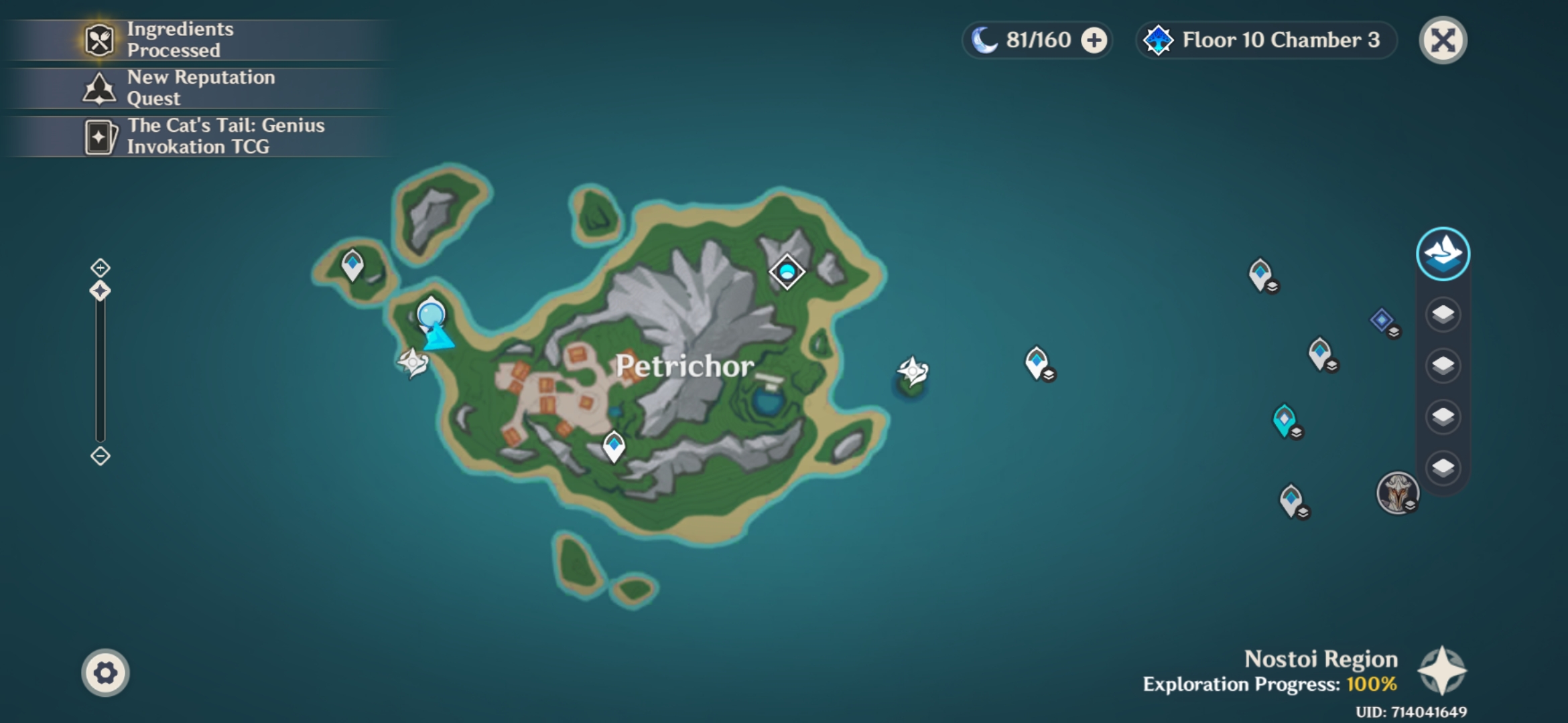 100% exploration complete yesterday! ^-^ Genshin Impact | HoYoLAB