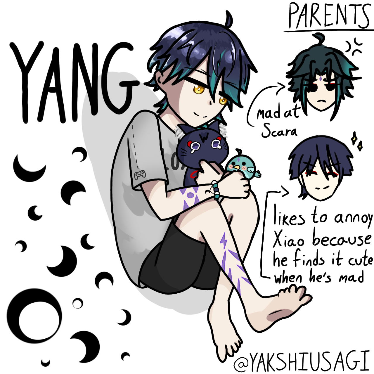 Xiaoscara/Scaraxiao Love Child: Yang Genshin Impact | HoYoLAB