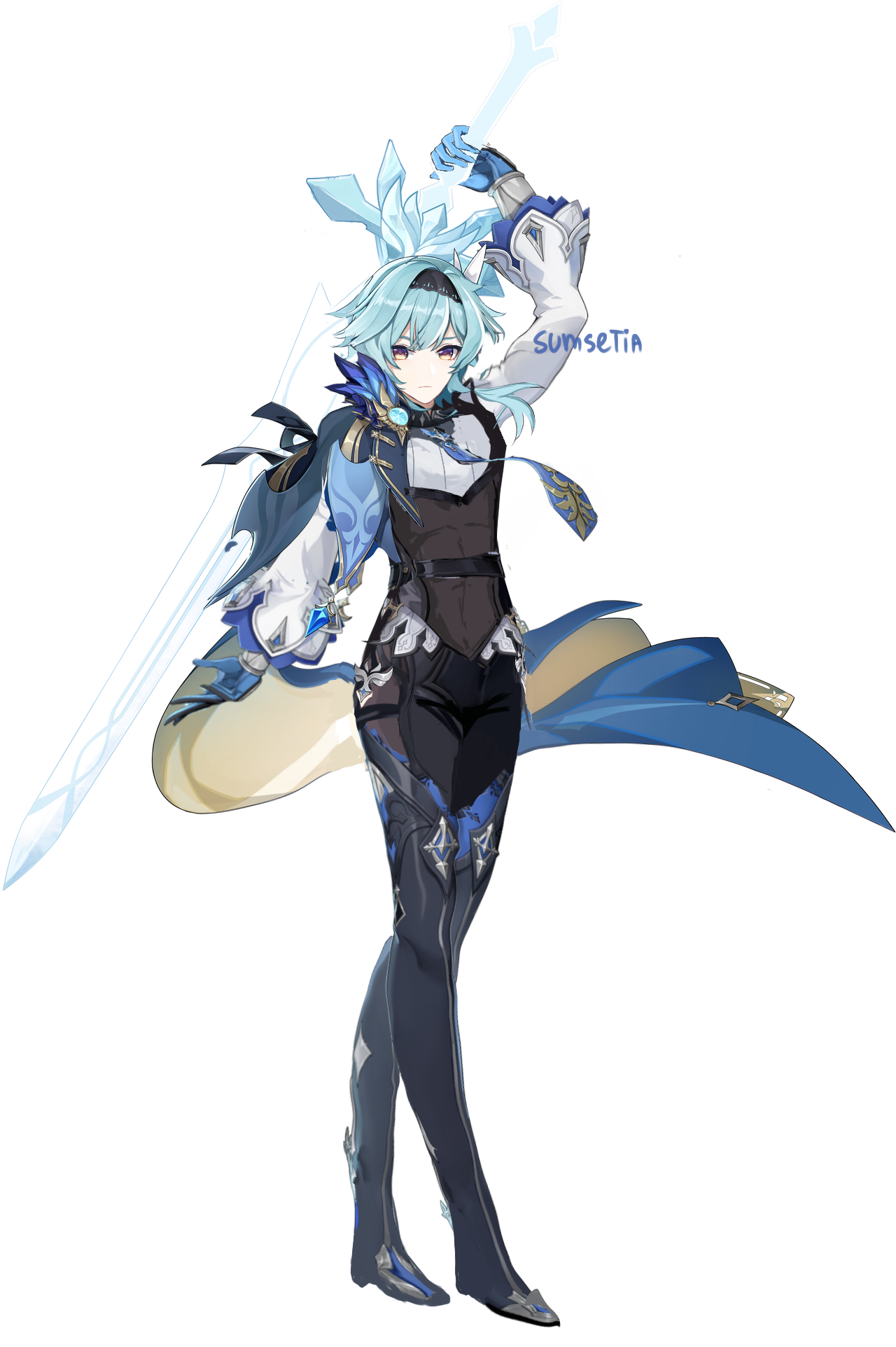 Eula as man Genshin Impact | HoYoLAB