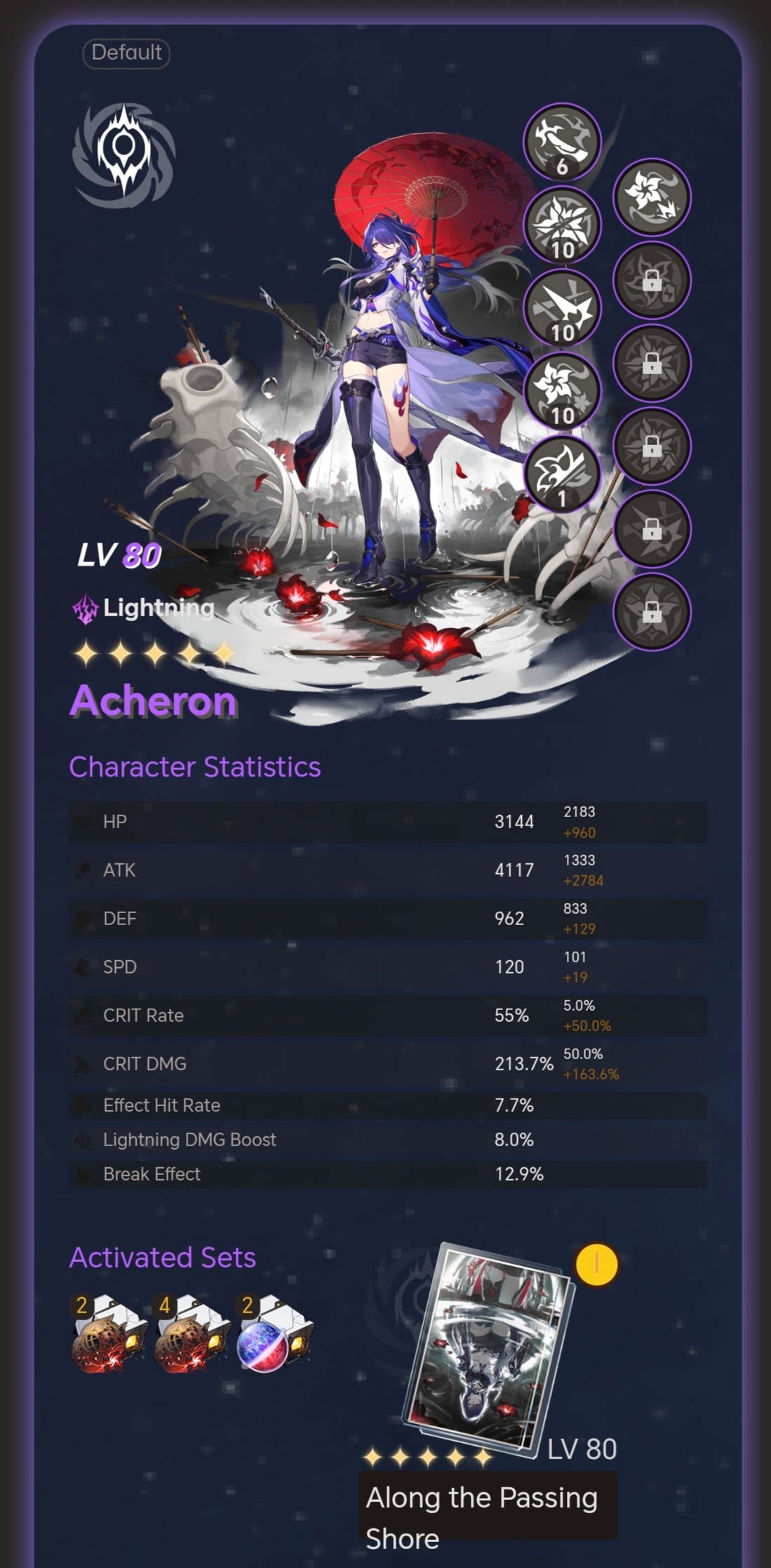 Acheron build update Honkai: Star Rail | HoYoLAB