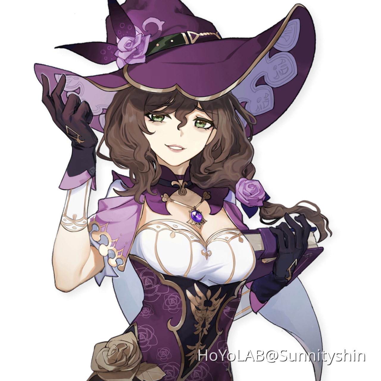 Lisa Redesign ꧂ Genshin Impact | HoYoLAB