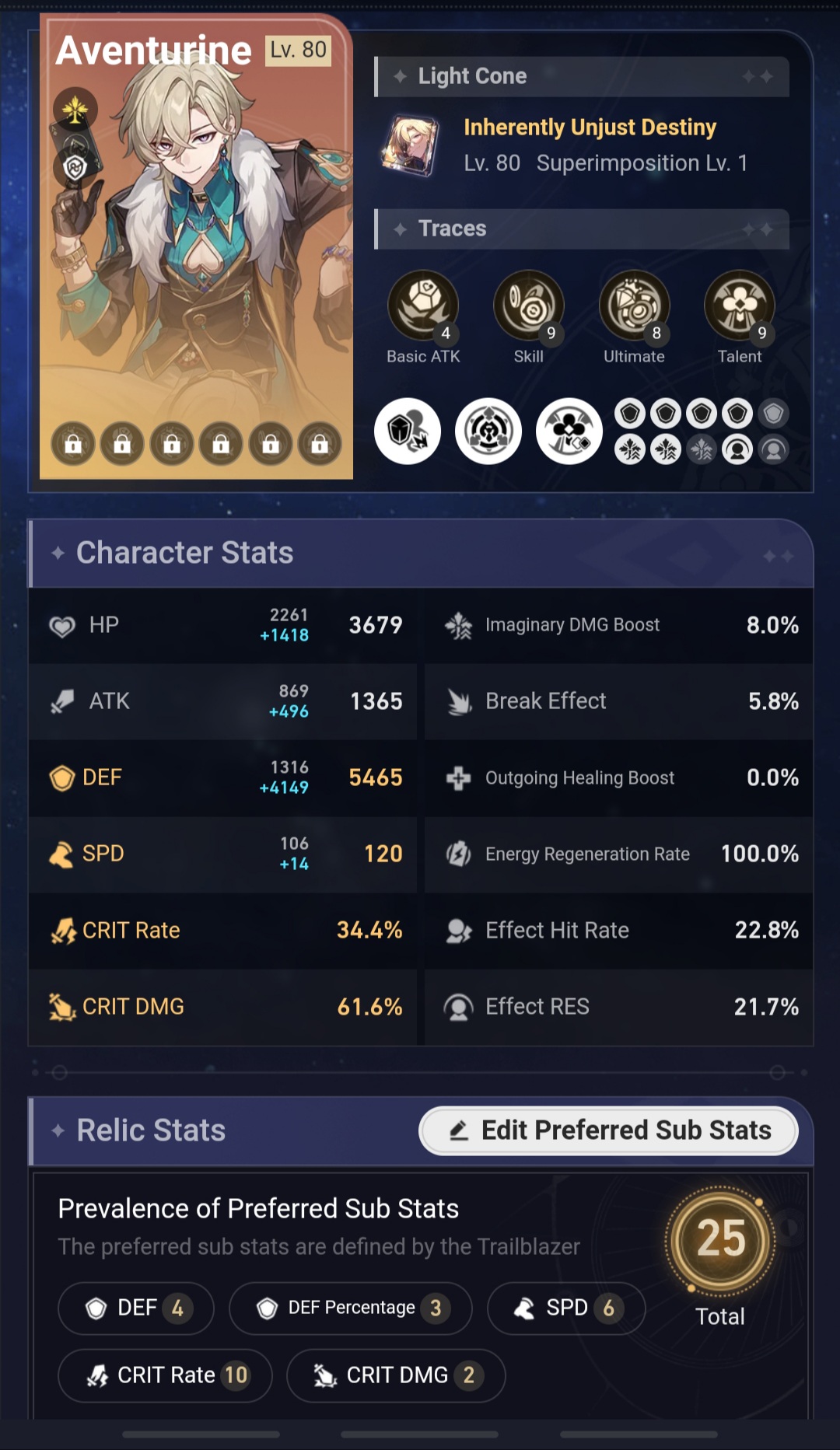 help me build my aventurine !! Honkai: Star Rail | HoYoLAB
