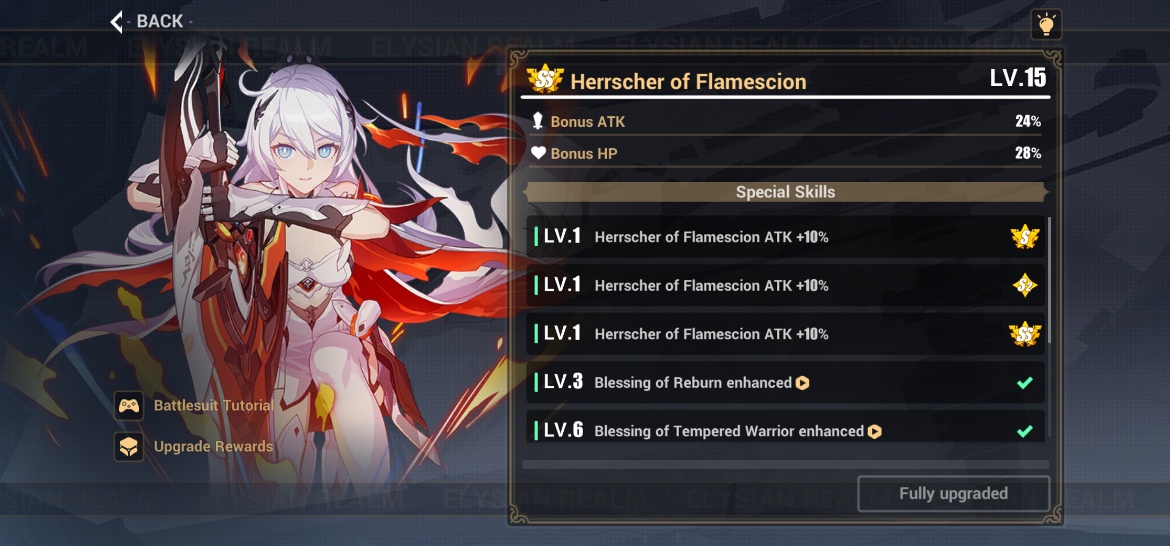 Elysian Realm Character Guide (Herrscher of Flamescion) Honkai Impact 3rd | HoYoLAB