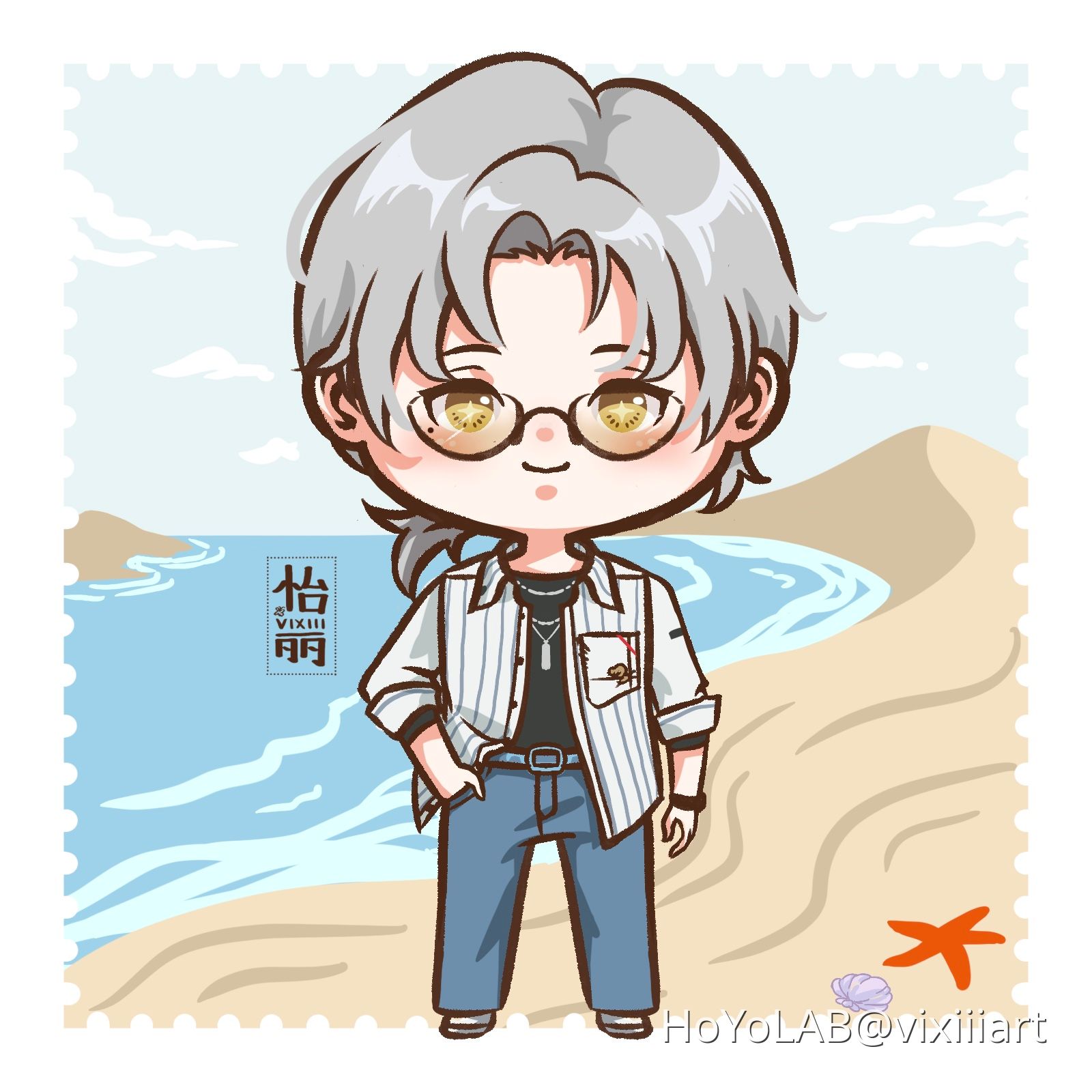 Cozy Couple's Vyn Nomnom Chibi Tears of Themis | HoYoLAB