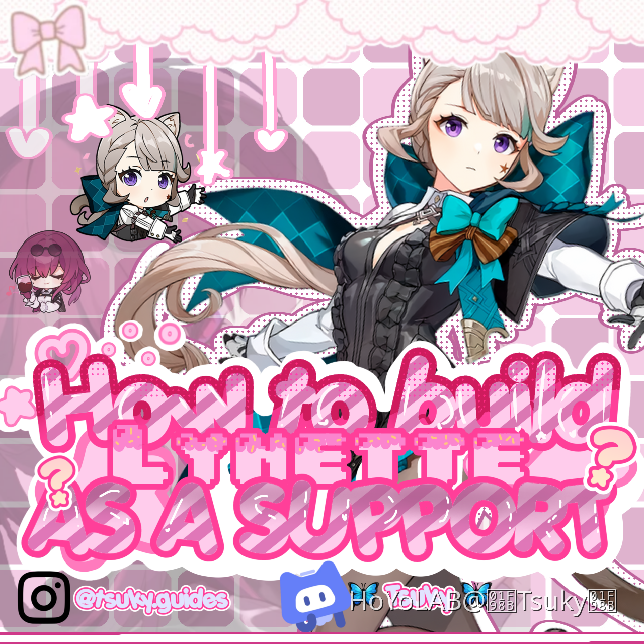 How to build Lynette as a support!🎀 Genshin Impact | HoYoLAB