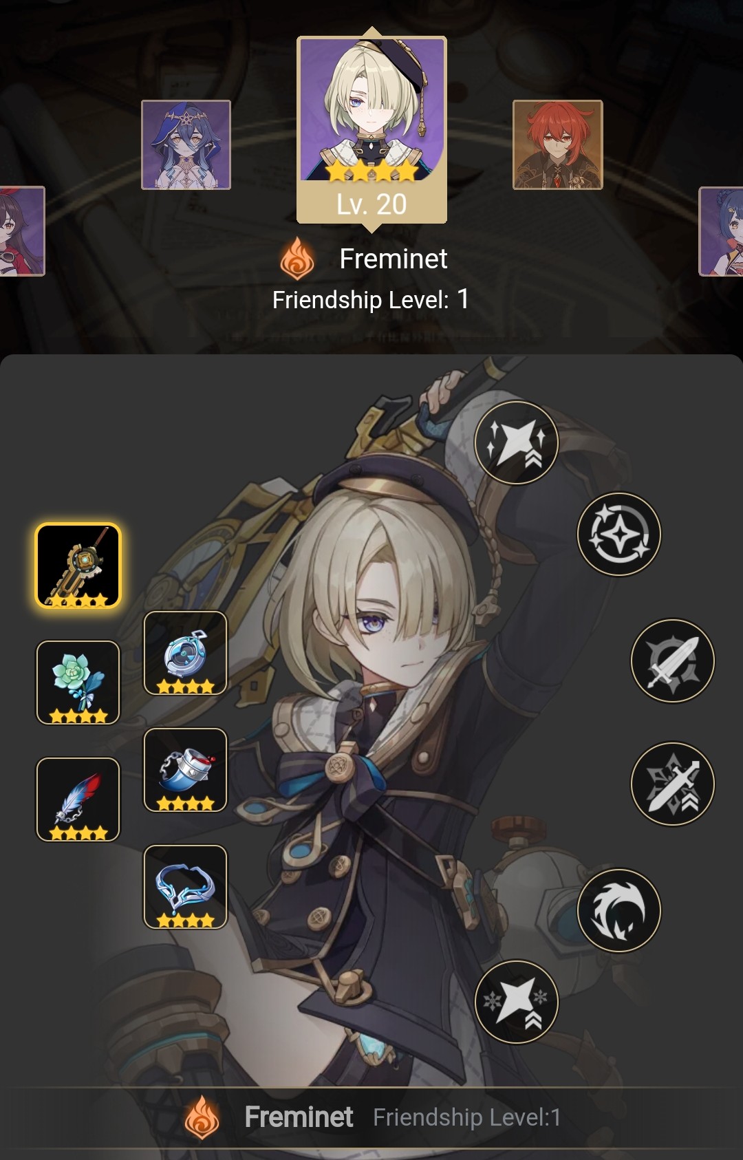 Freminet Changed Teams Genshin Impact | HoYoLAB