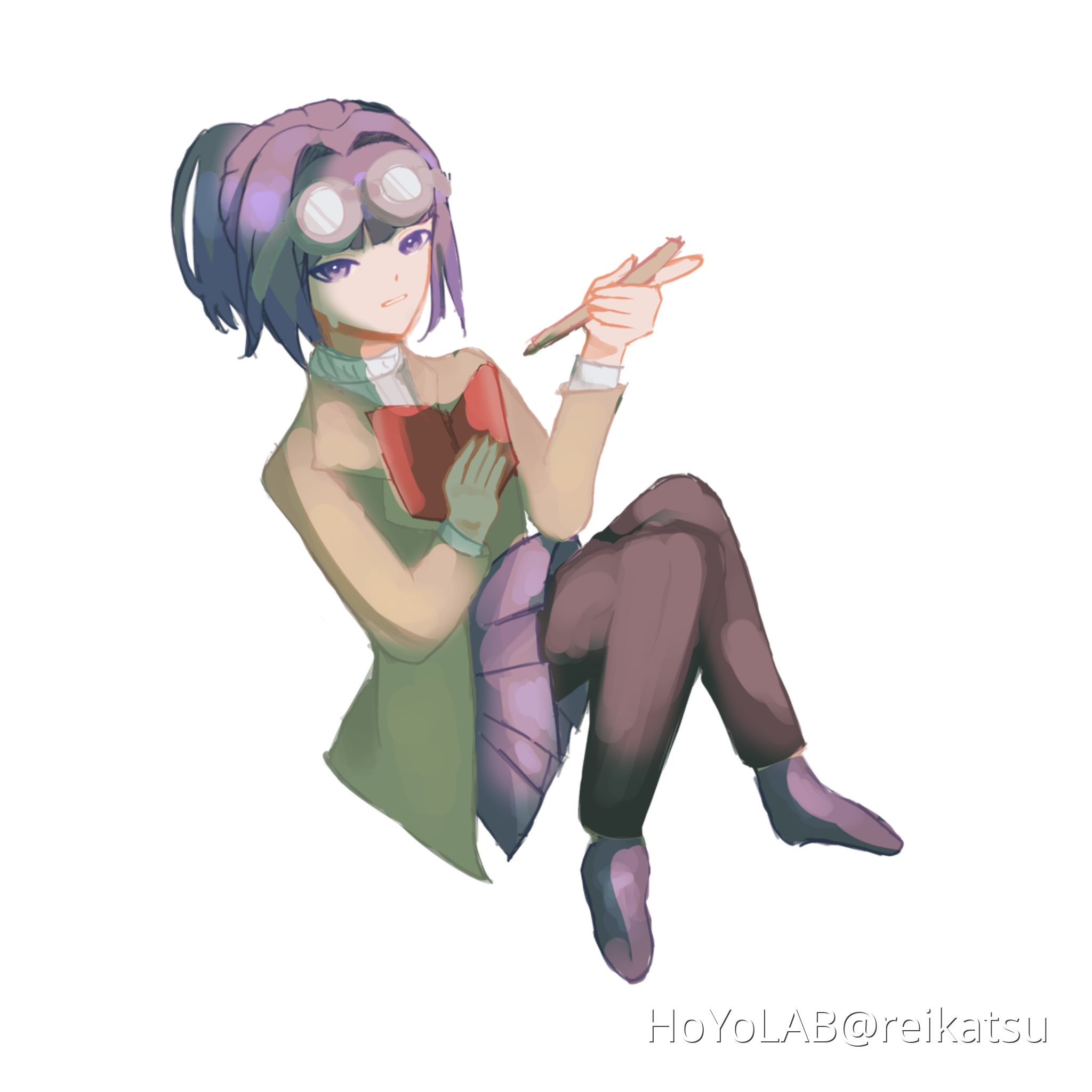 I made a time traveler oc(help me name her:) Genshin Impact | HoYoLAB