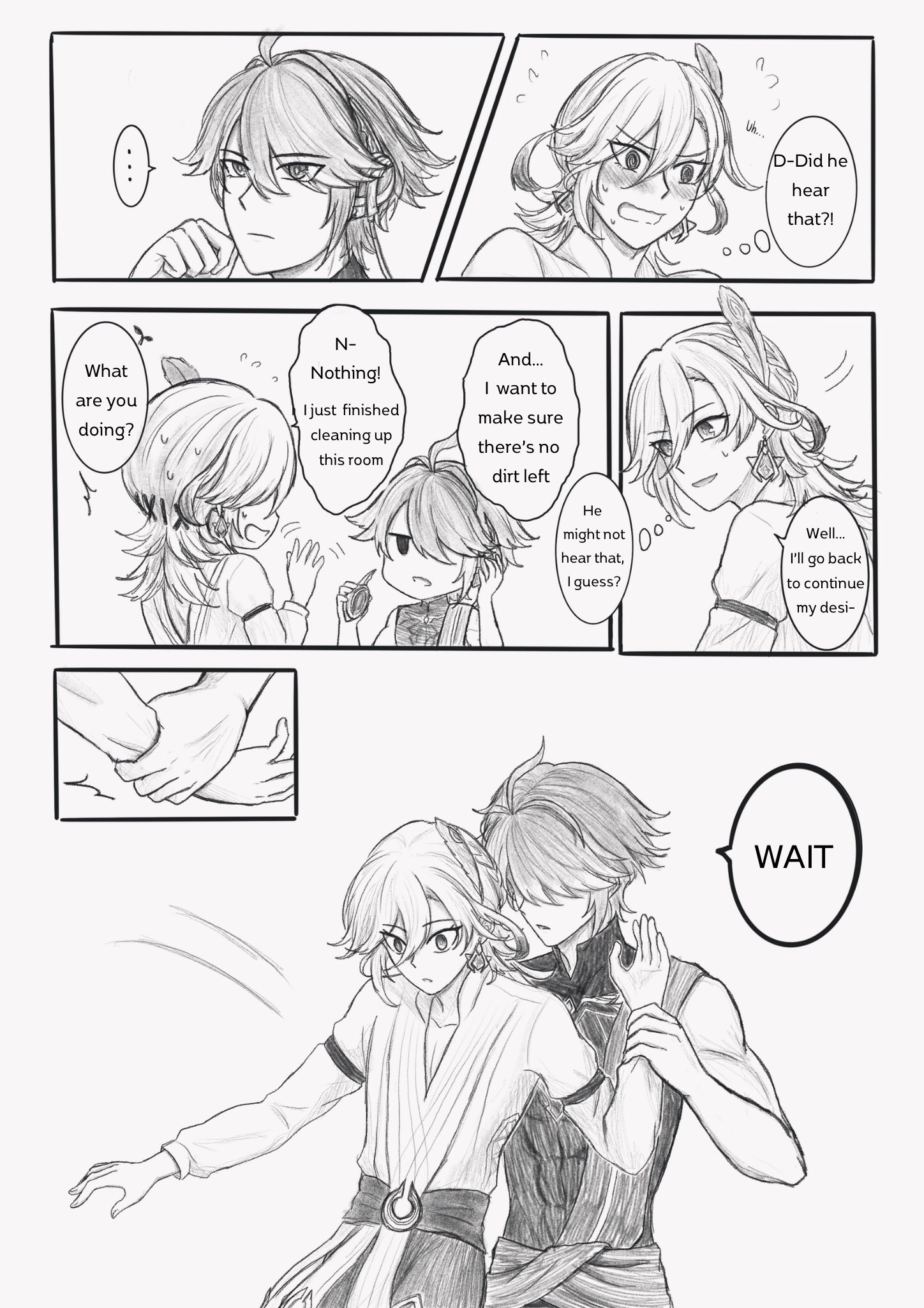 🌱🏛️ short comic [read from L -> R] Genshin Impact | HoYoLAB