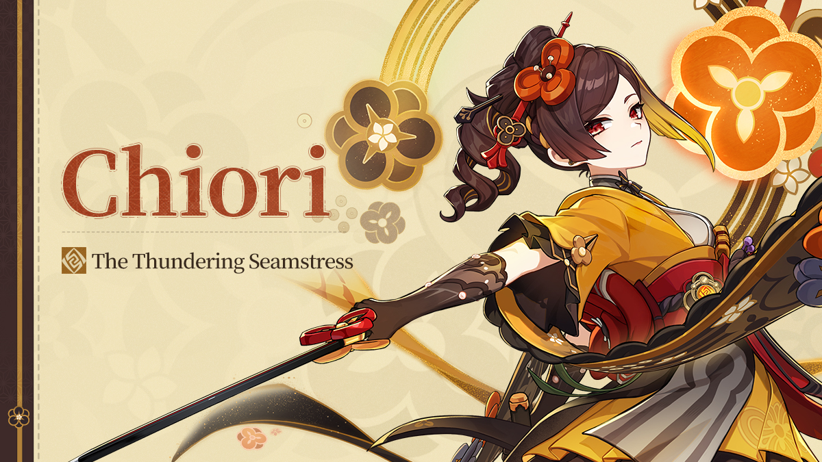 Chiori Fan Badge (Day 2) Genshin Impact | HoYoLAB