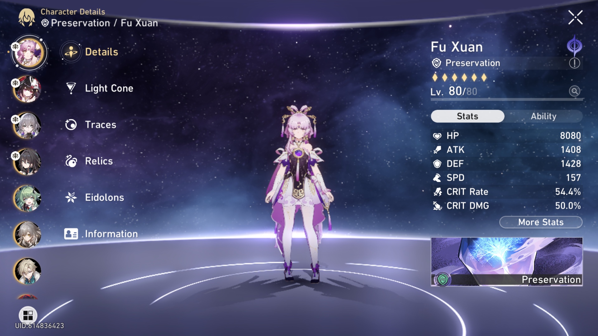 Fu xuan builds Honkai: Star Rail | HoYoLAB