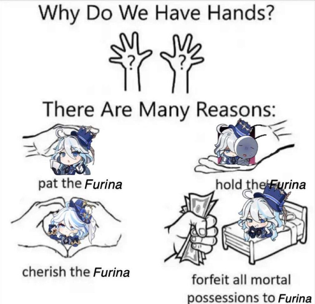 Furina + Meme time Genshin Impact | HoYoLAB