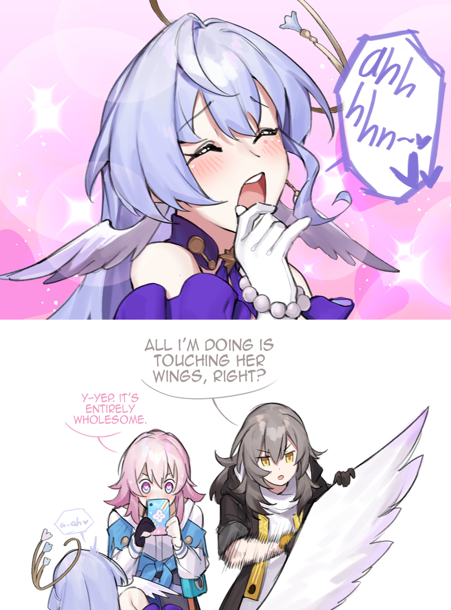 Robin wings are very sensitive😅 Honkai: Star Rail | HoYoLAB