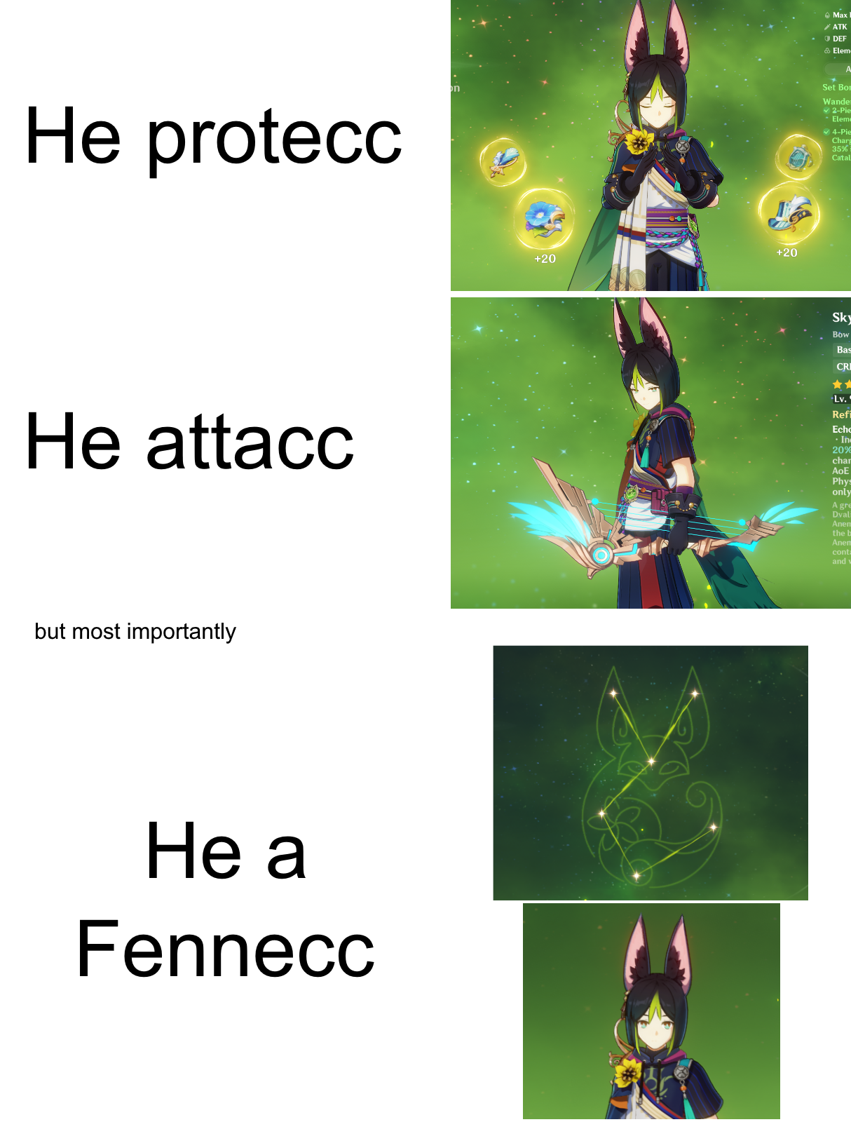 Tighnari meme Genshin Impact | HoYoLAB