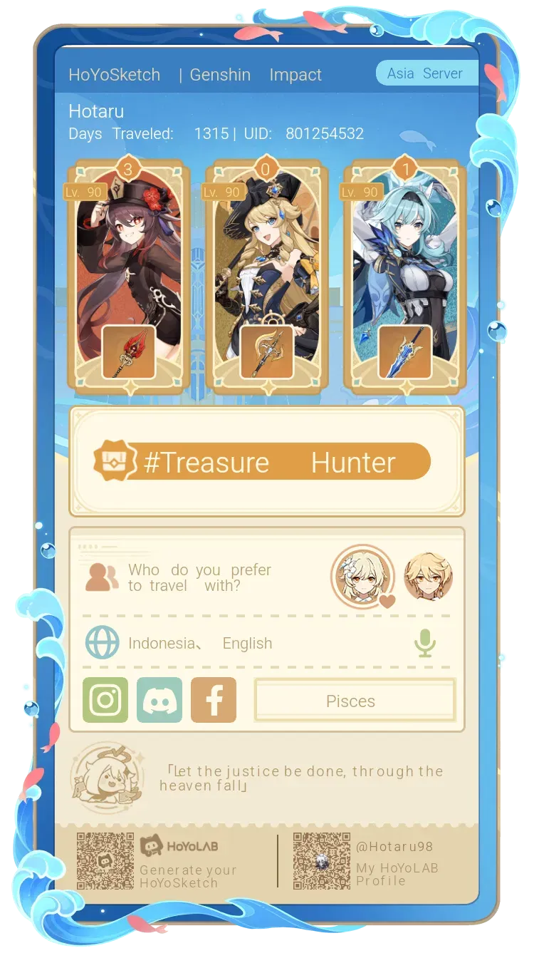 it's mine (don't judge it) Genshin Impact | HoYoLAB