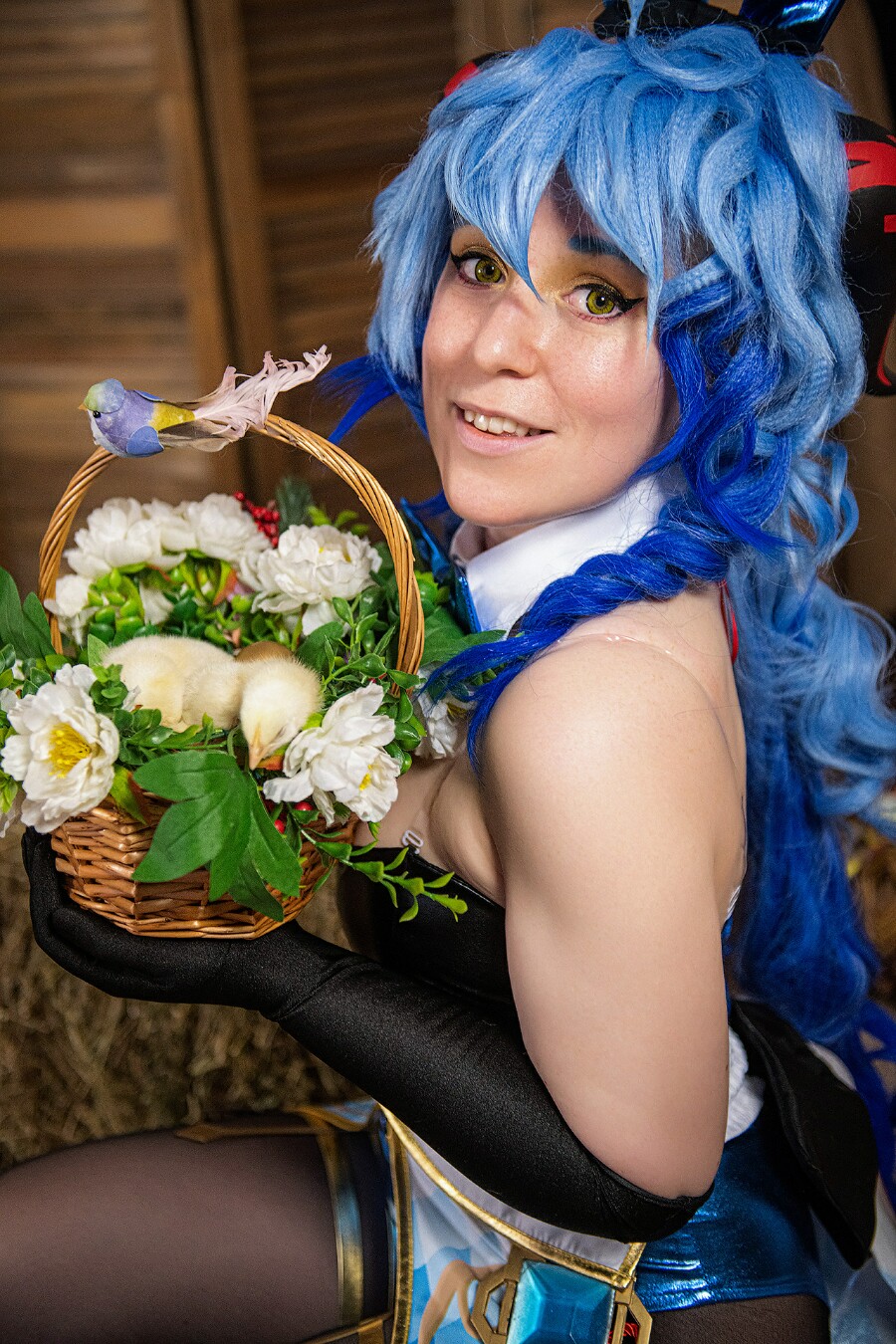 Easter bunny Ganyu Genshin Impact | HoYoLAB