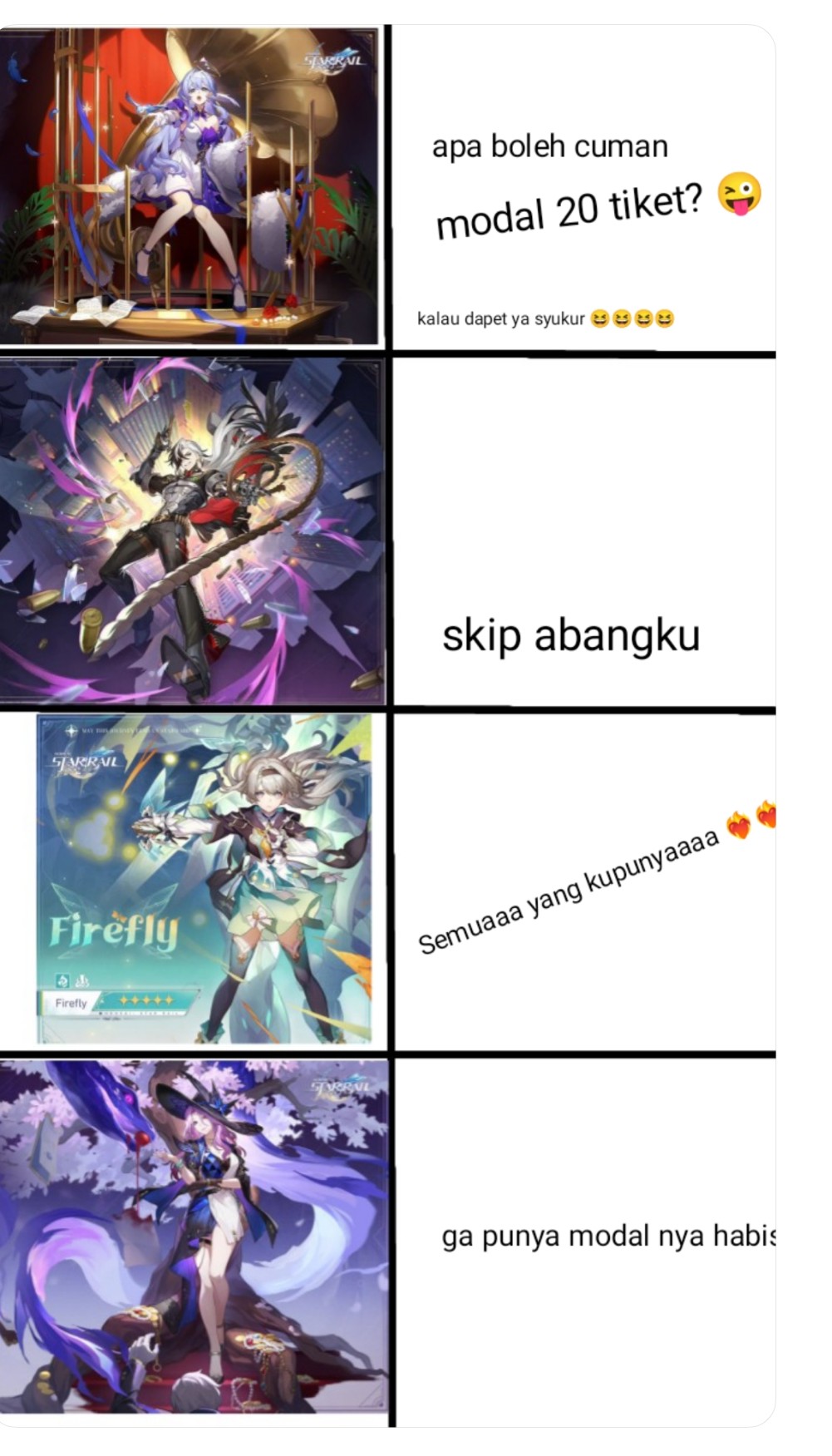 Perencanaan Pull HSR sampai 2.3 Honkai: Star Rail | HoYoLAB