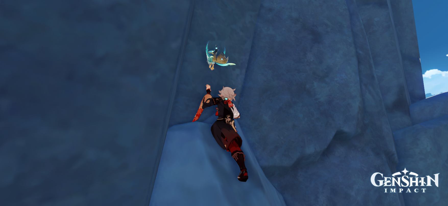 kazuha climbing pose👍🏻 Genshin Impact | HoYoLAB