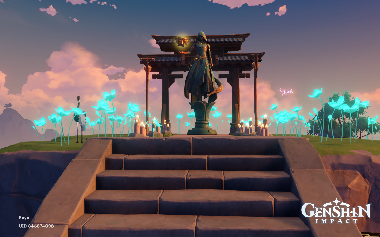 Designed a Zhongli Shrine Genshin Impact | HoYoLAB