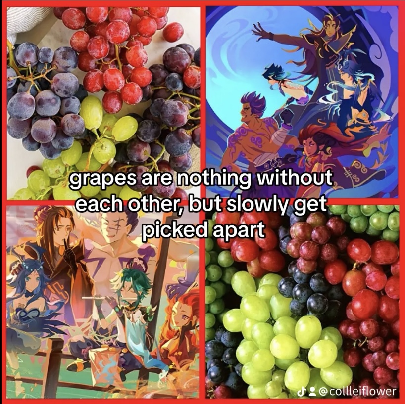 Fruits x characters Genshin Impact | HoYoLAB