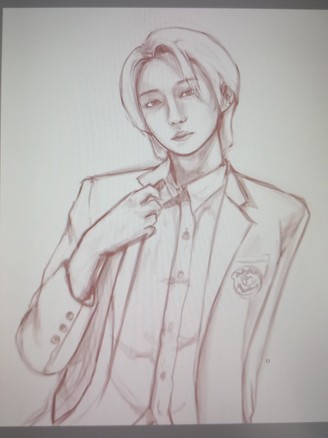 Tried drawing Lix!!🩵🤍🐥 | HoYoLAB