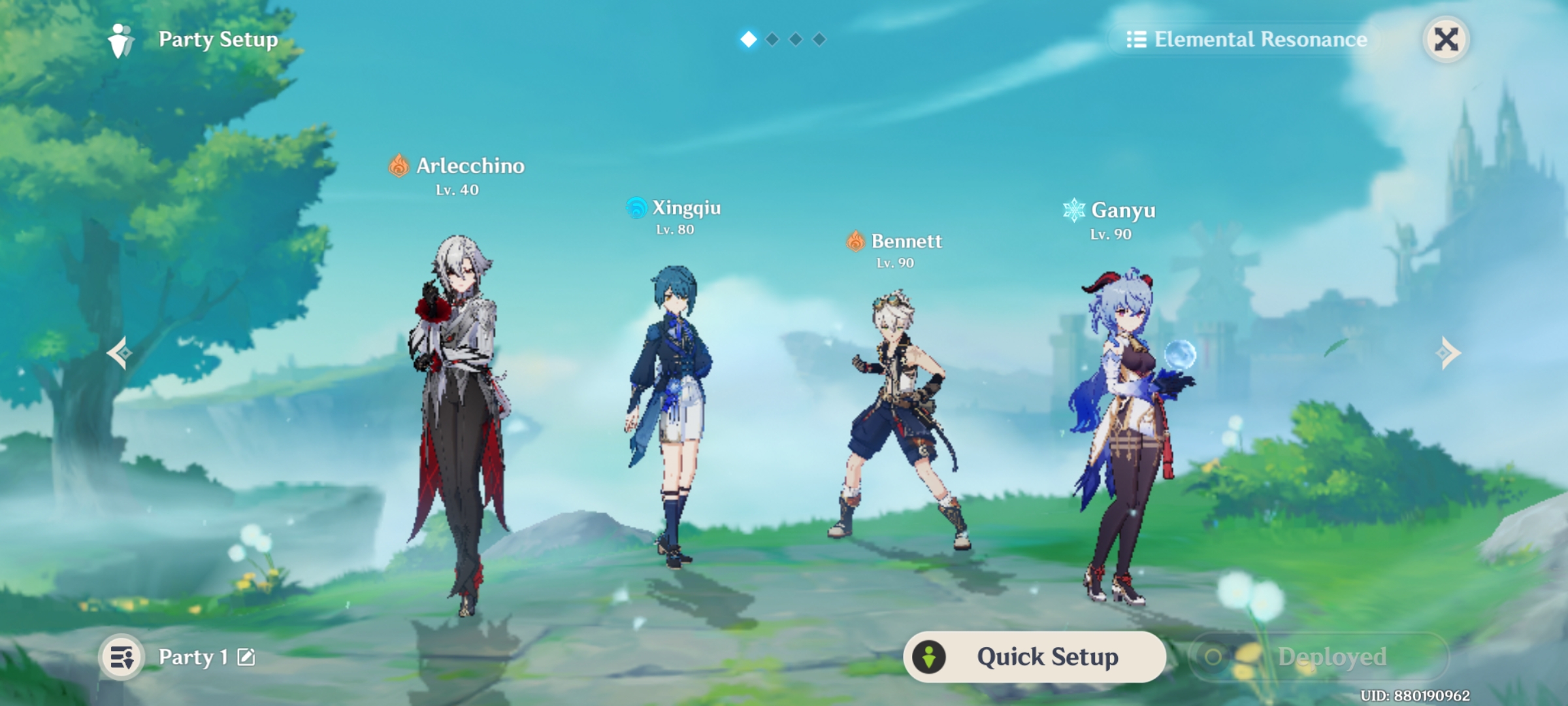 Guyzz rate my arlecchino team.... I got her at 80 pity Genshin Impact | HoYoLAB