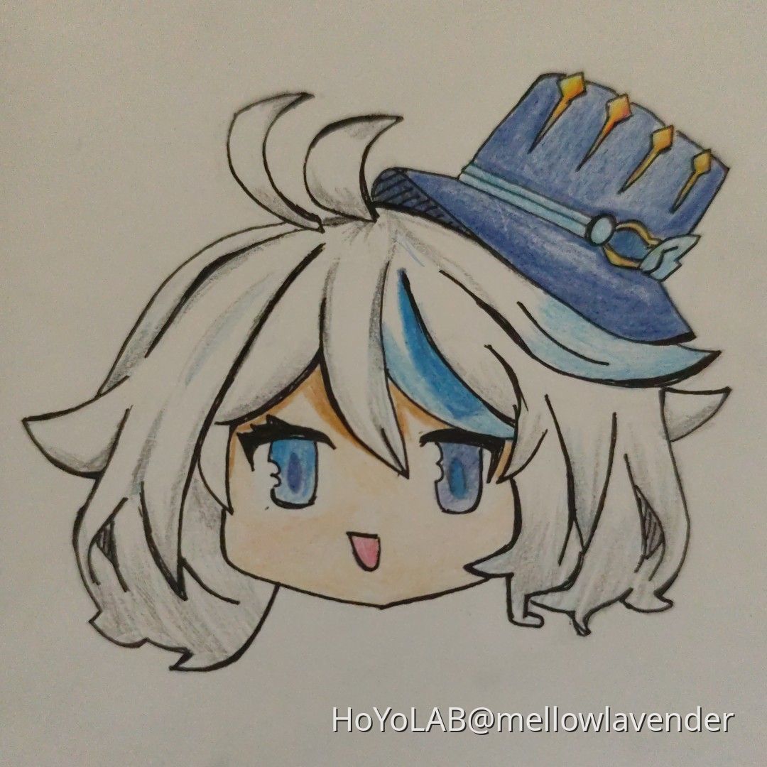 Furina drawing (chibi) Genshin Impact | HoYoLAB